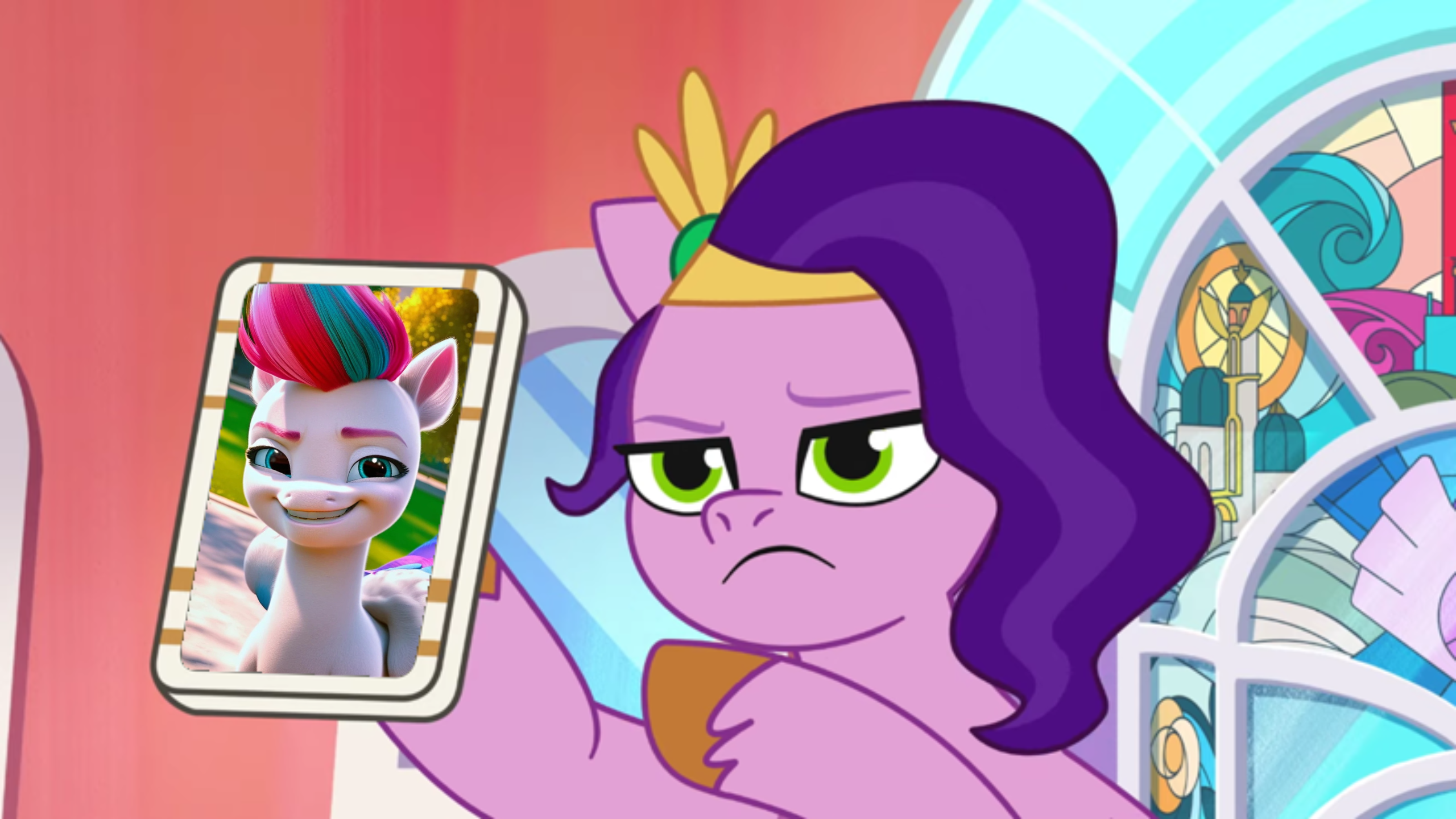 #3584283 - safe, artist:tom artista, edit, edited screencap, screencap, pipp petals, zipp storm ...