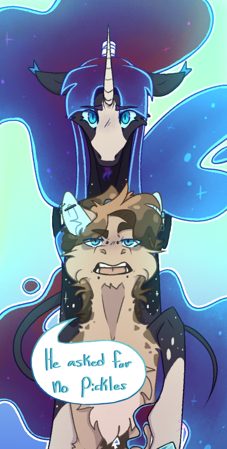 #3584475 - safe, artist:honkhonkbonk, oc, oc only, oc:astral, oc:coffee crisp, alicorn, earth ...