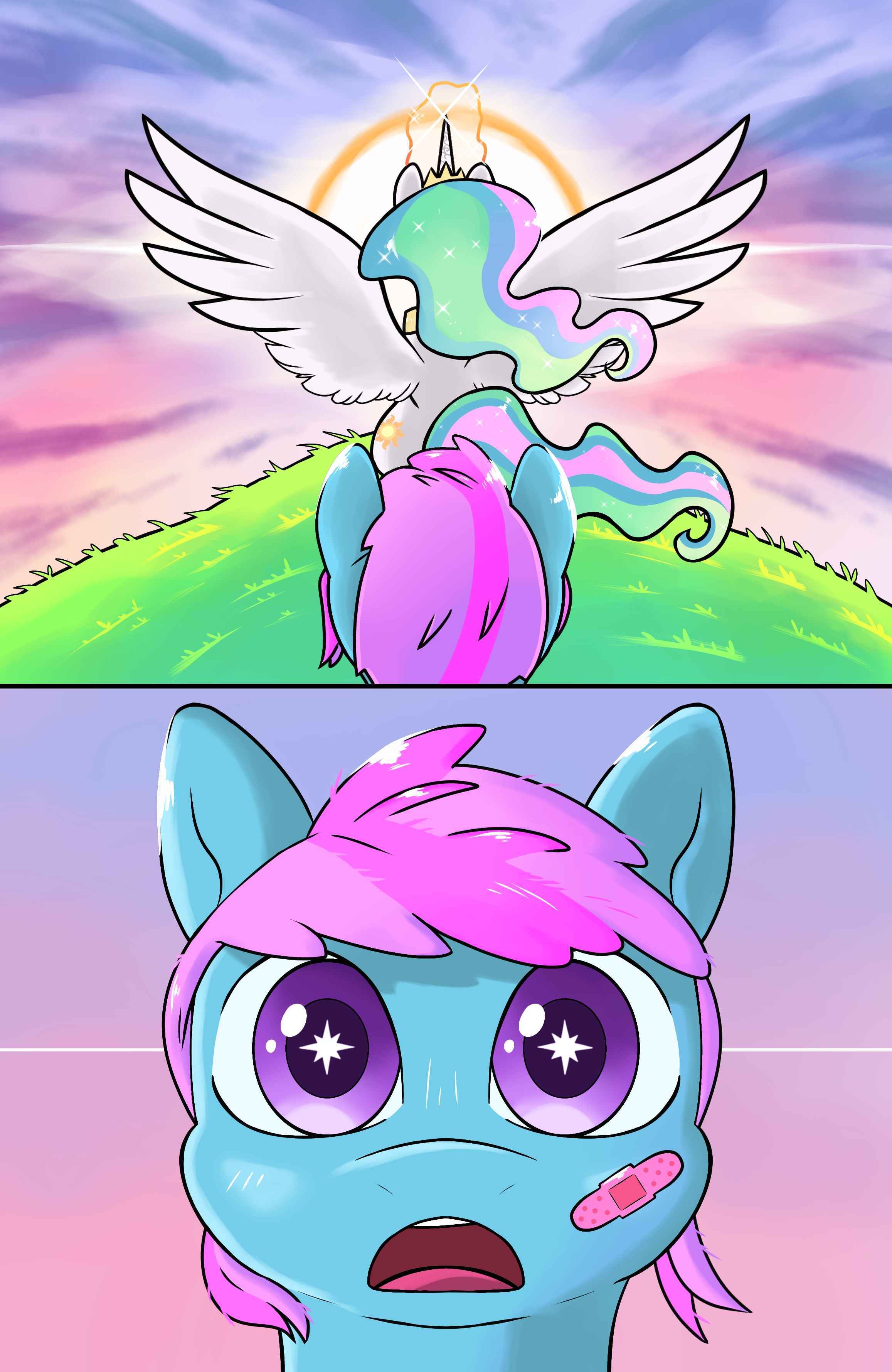 #3585507 - safe, artist:ranspartan, artist:spacecomet, princess ...