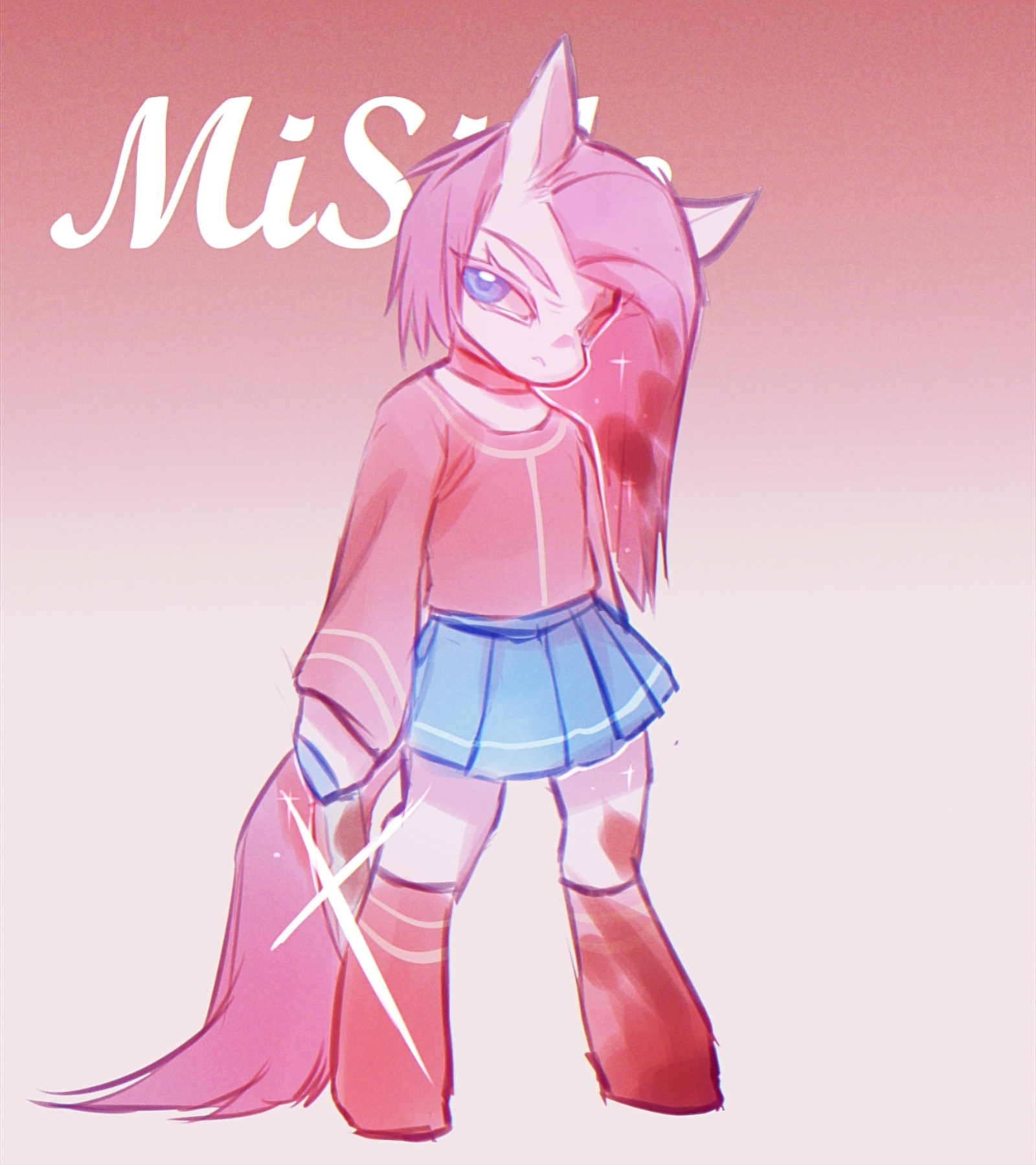 #3585905 - semi-grimdark, artist:willowseapty, pinkie pie, earth pony ...