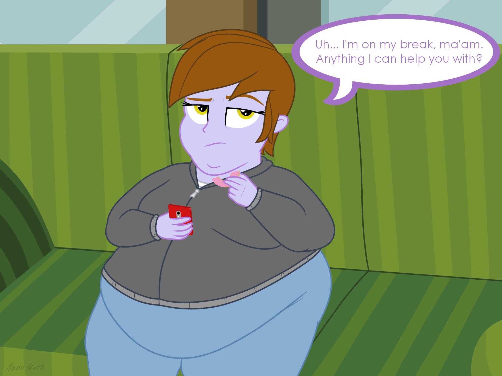 #3587804 - safe, artist:neongothic, oc, oc only, oc:neon sprinkles ...