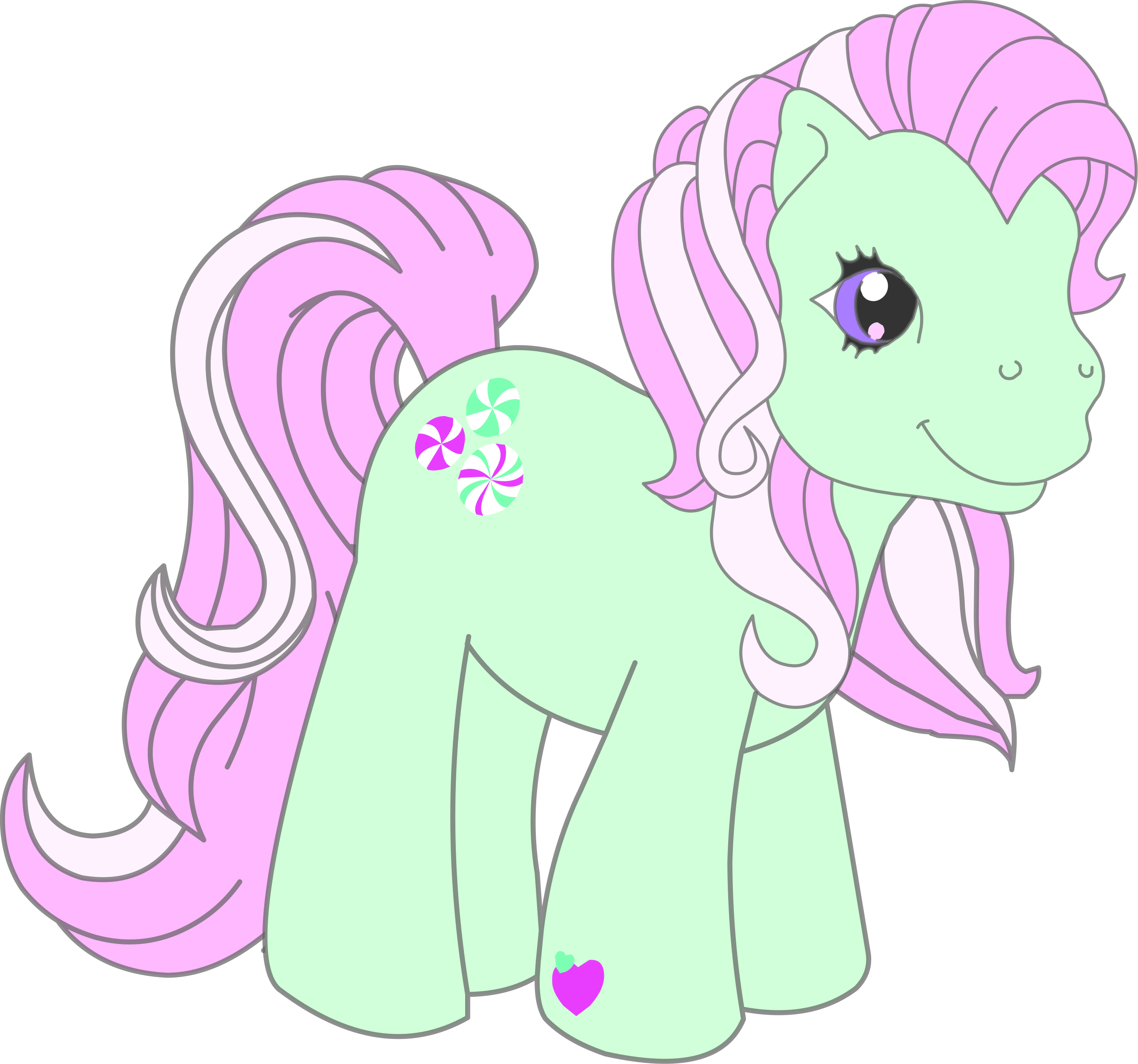 #3589225 - safe, minty, earth pony, pony, g3, official, .svg available ...