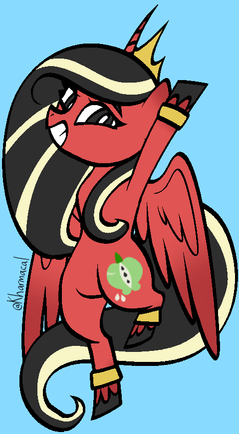 #3589583 - safe, artist:kharmacal, oc, oc only, oc:apple juice (kharmacal), alicorn, pony, 2023 ...