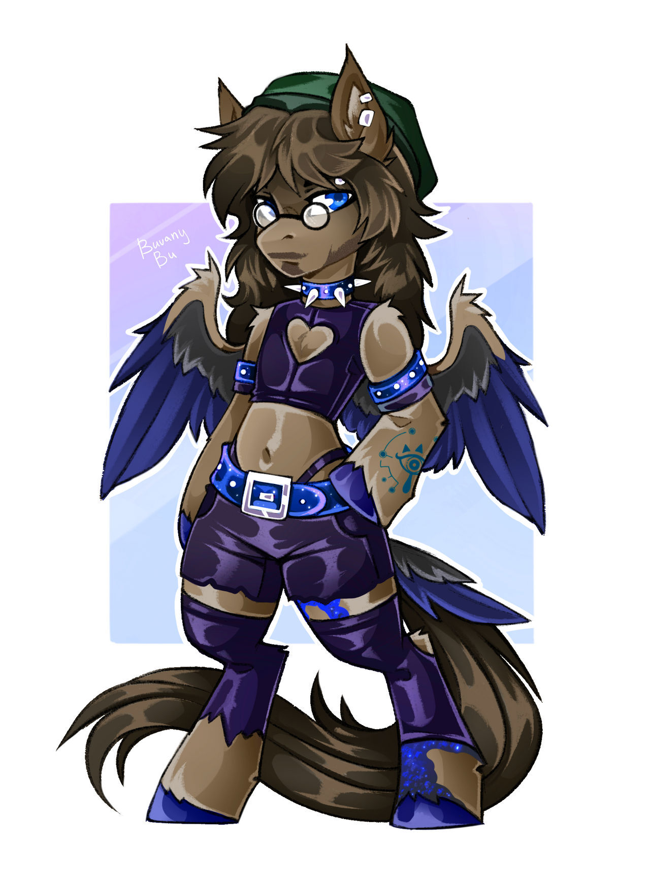 #3578588 - safe, alternate character, alternate version, artist:buvanybu, oc, oc only, pegasus ...