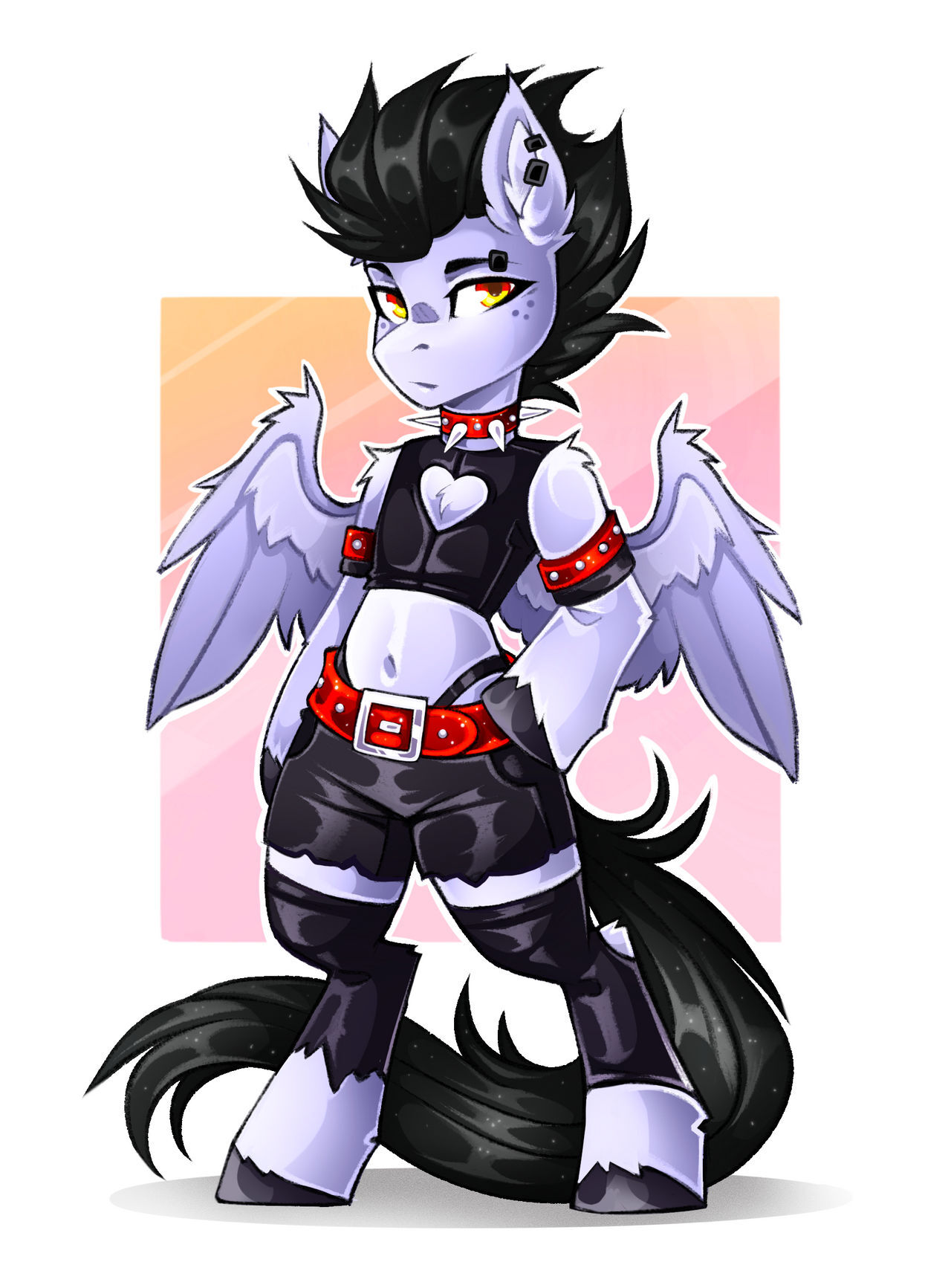 #3578593 - safe, alternate character, alternate version, artist:buvanybu, oc, oc only, oc:wing ...