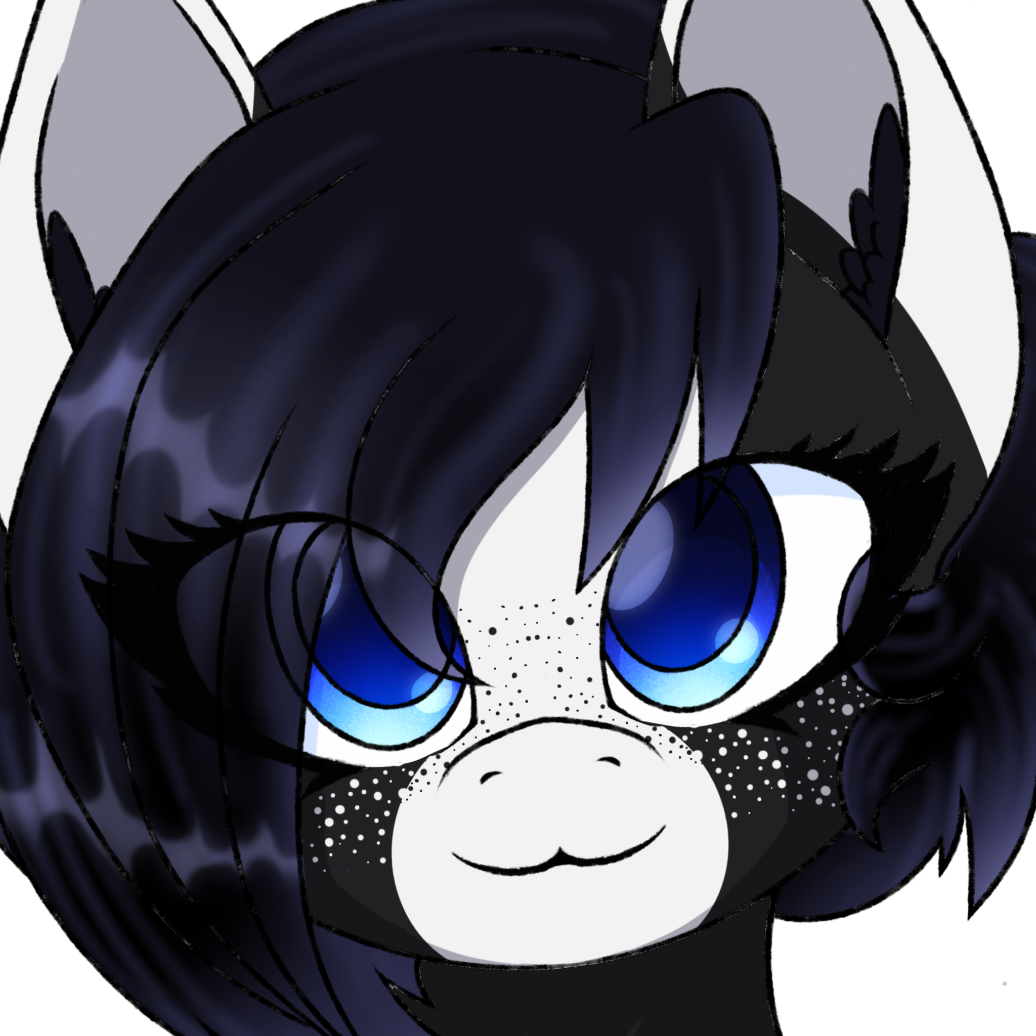 #3590238 - safe, blaze, oc, oc:aine greyshire, g4, blue eyes, bust ...