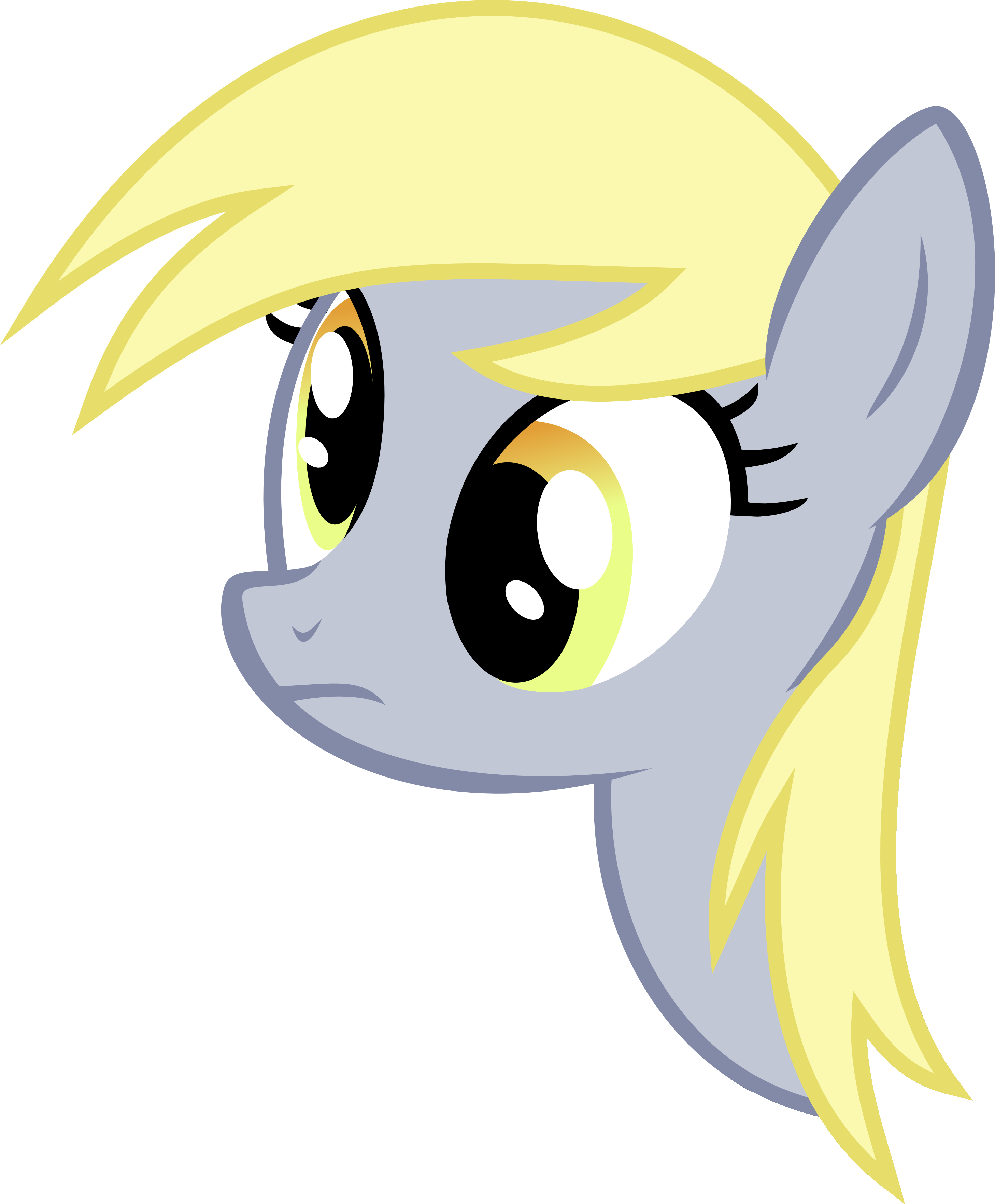 #3590344 - artist needed, source needed, safe, derpy hooves, g4, bust ...