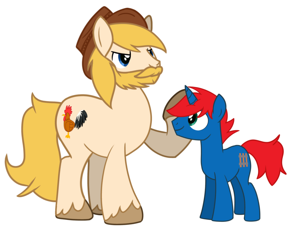 #3591216 - safe, artist:bluemario11, artist:ry-bluepony1, oc, oc only ...