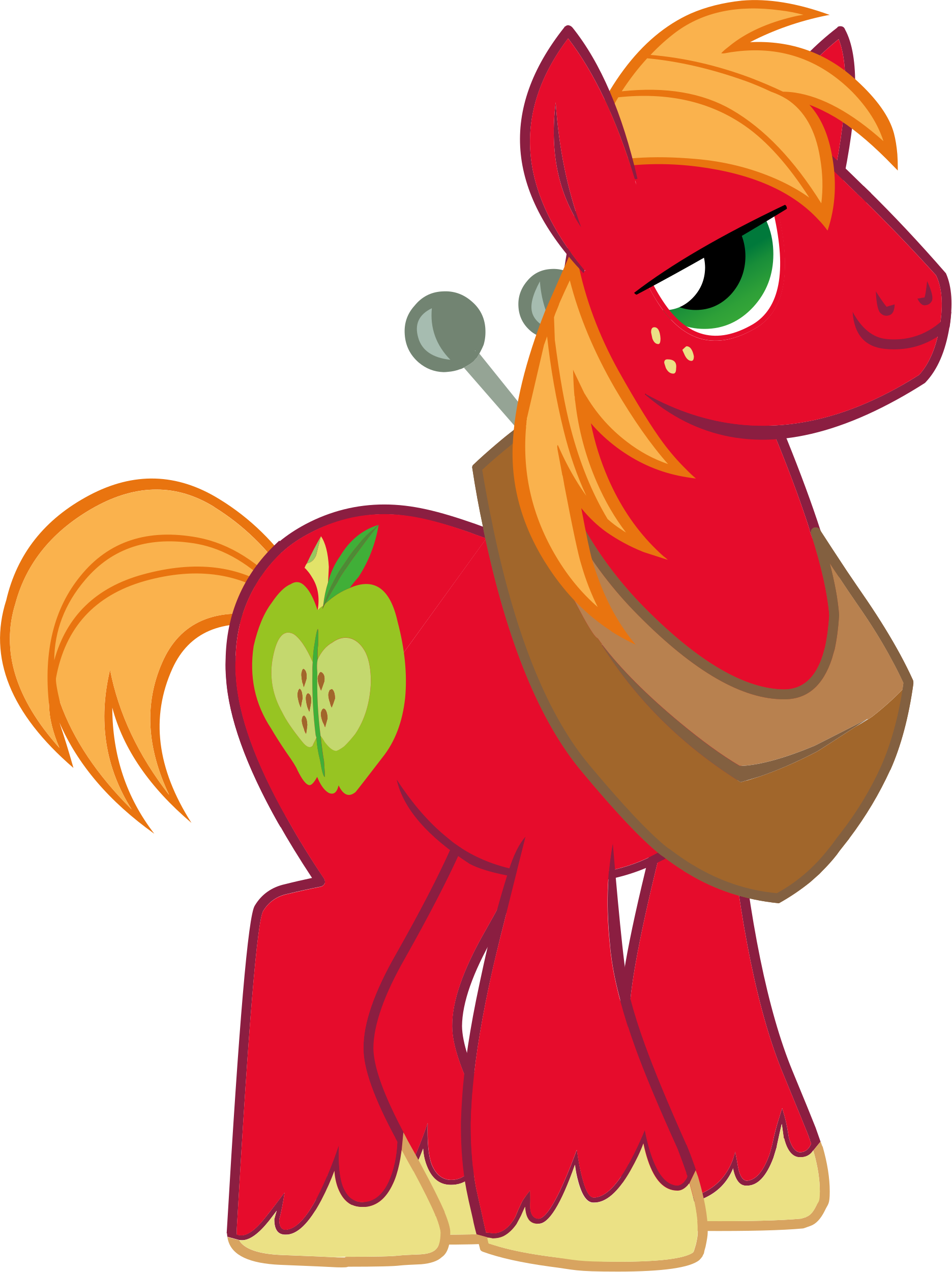 #3591331 - safe, big macintosh, pony, g4, official, .svg available ...