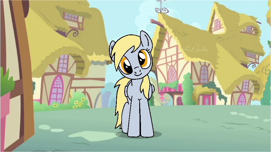 #3591683 - safe, artist:lonstecation, derpy hooves, pegasus, pony, g4, cute, female, mare ...