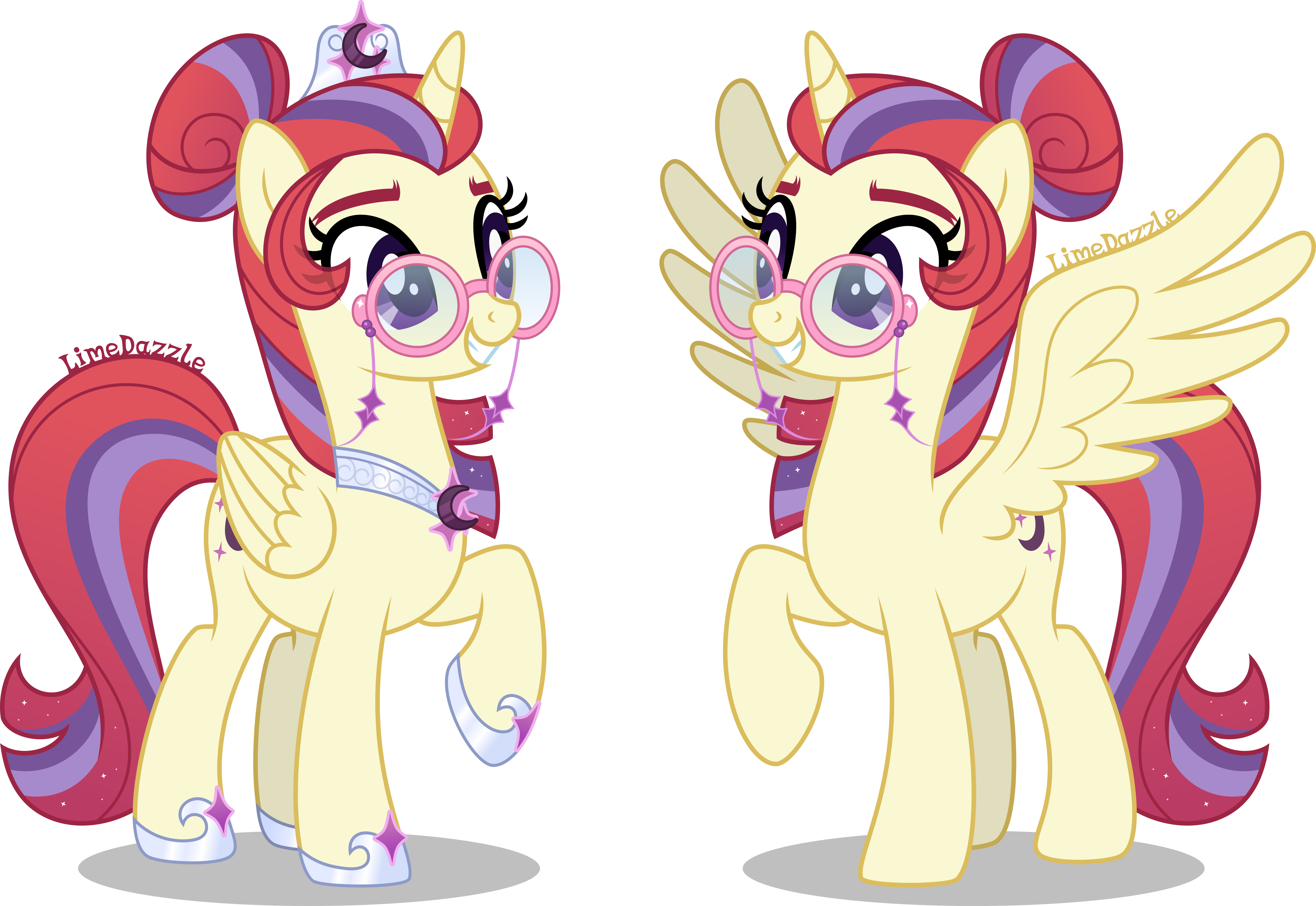 #3591803 - safe, artist:limedazzle, moondancer, alicorn, pony, g4 ...