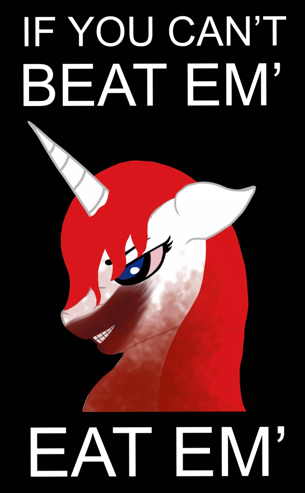 #3592138 - grimdark, artist:kingofmlp, oc, oc only, oc:lmoney, pony ...