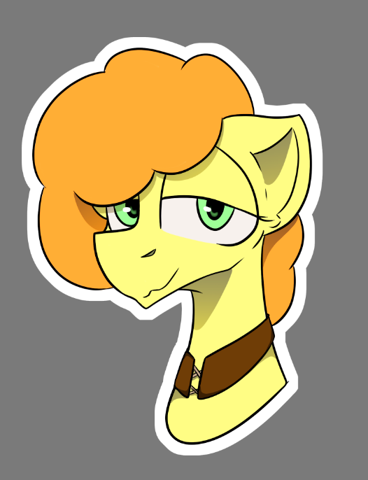 #3593002 - safe, artist:cotarsis, oc, pony, gray background, looking at ...