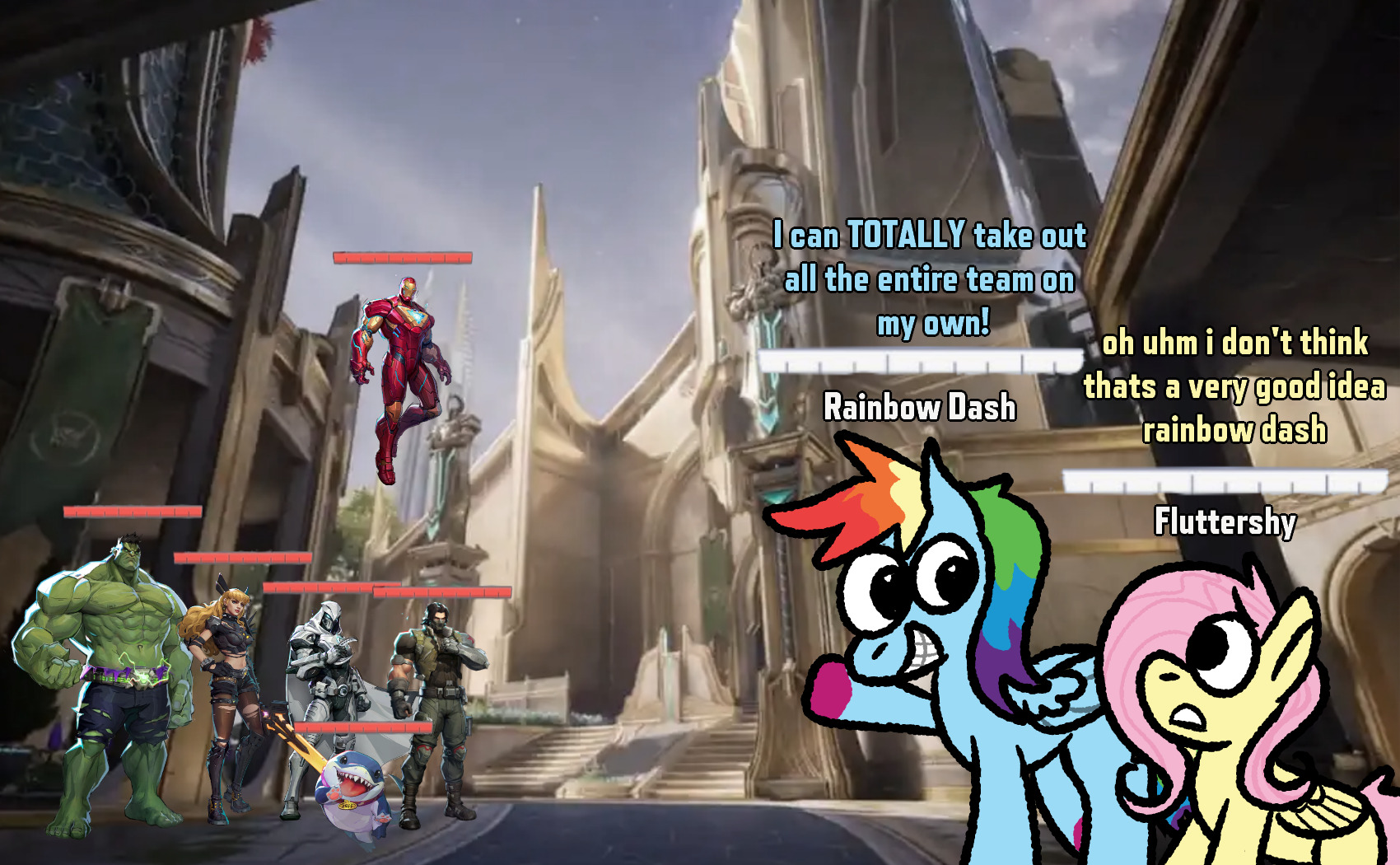 #3594450 - safe, artist:zoeyhorse, fluttershy, rainbow dash, human ...