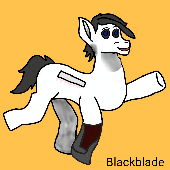 #3594560 - safe, artist:blackblade360, oc, oc only, oc:calkie, cyborg, pegasus, pony, robot ...