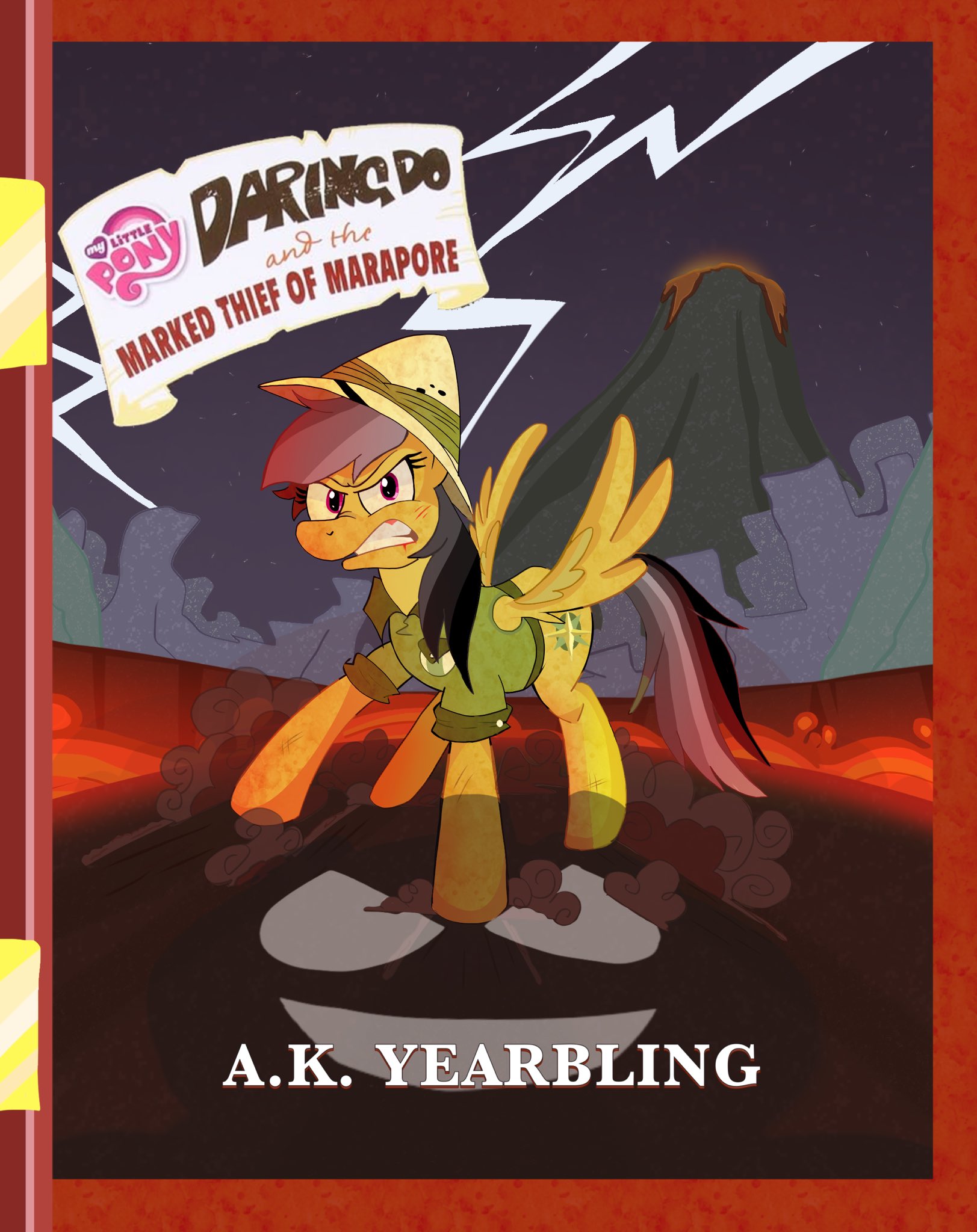 #3594860 - safe, artist:gadictoo, daring do, pegasus, pony, daring do and the marked thief of ...