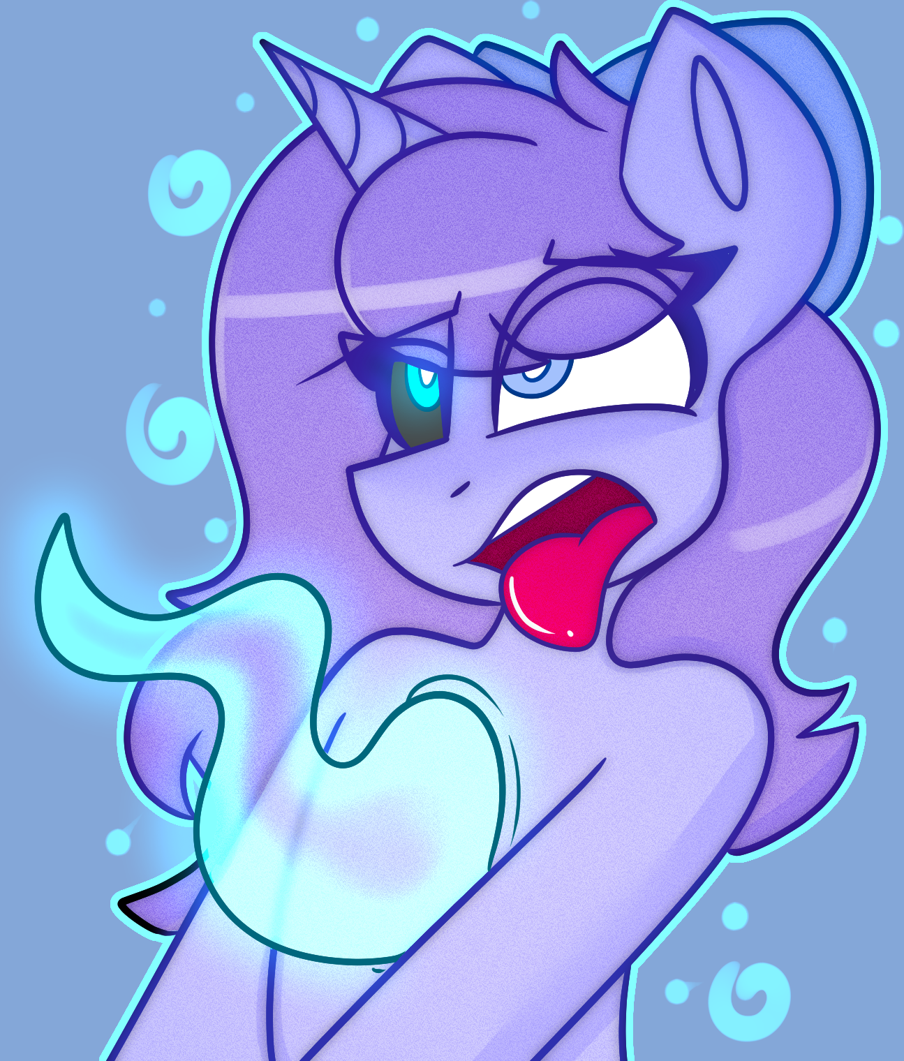 #3595501 - safe, artist:askhypnoswirl, oc, oc only, oc:swirly daze, unicorn, commission, female ...