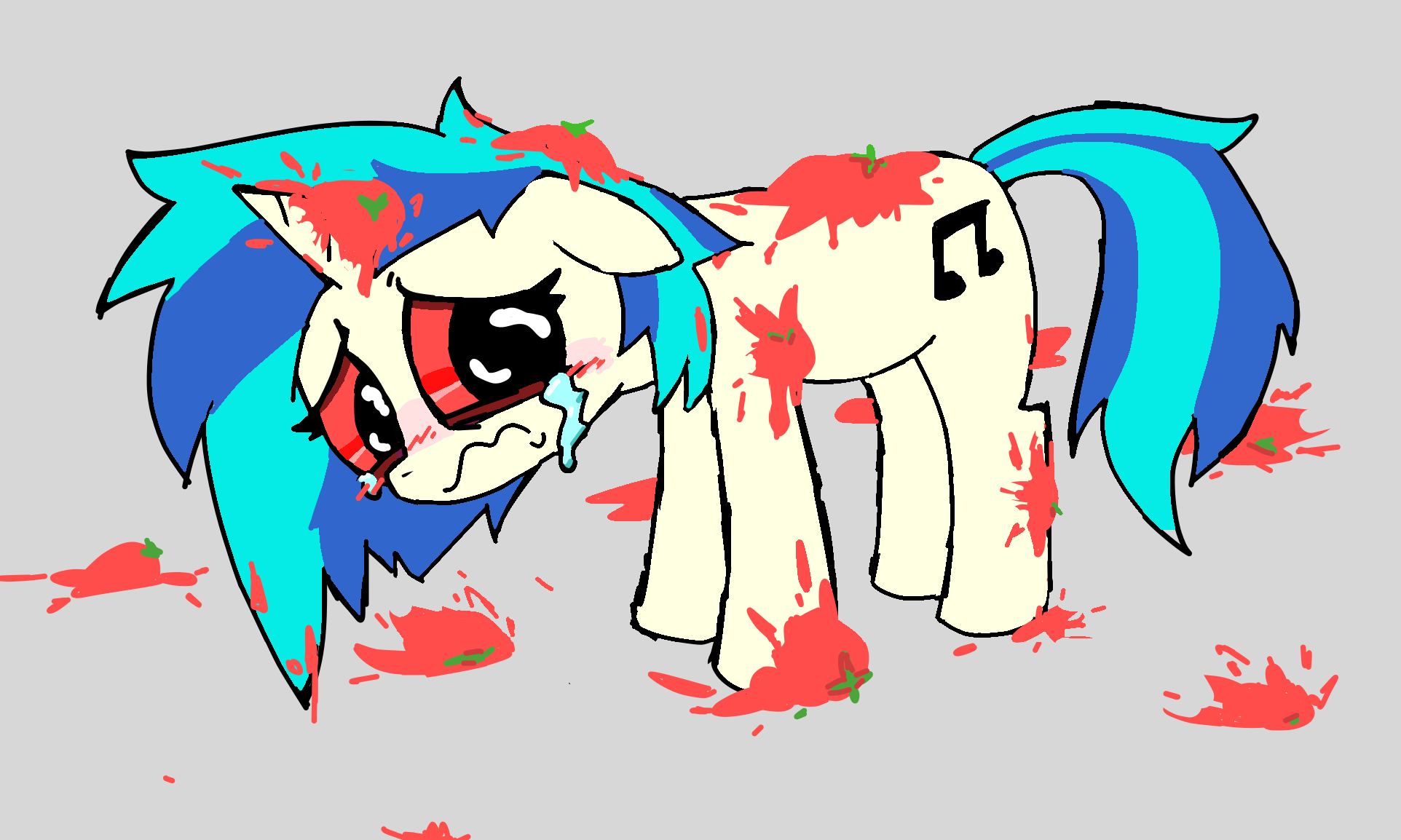 #3595835 - safe, artist:wishingscarf, dj pon-3, vinyl scratch, pony ...