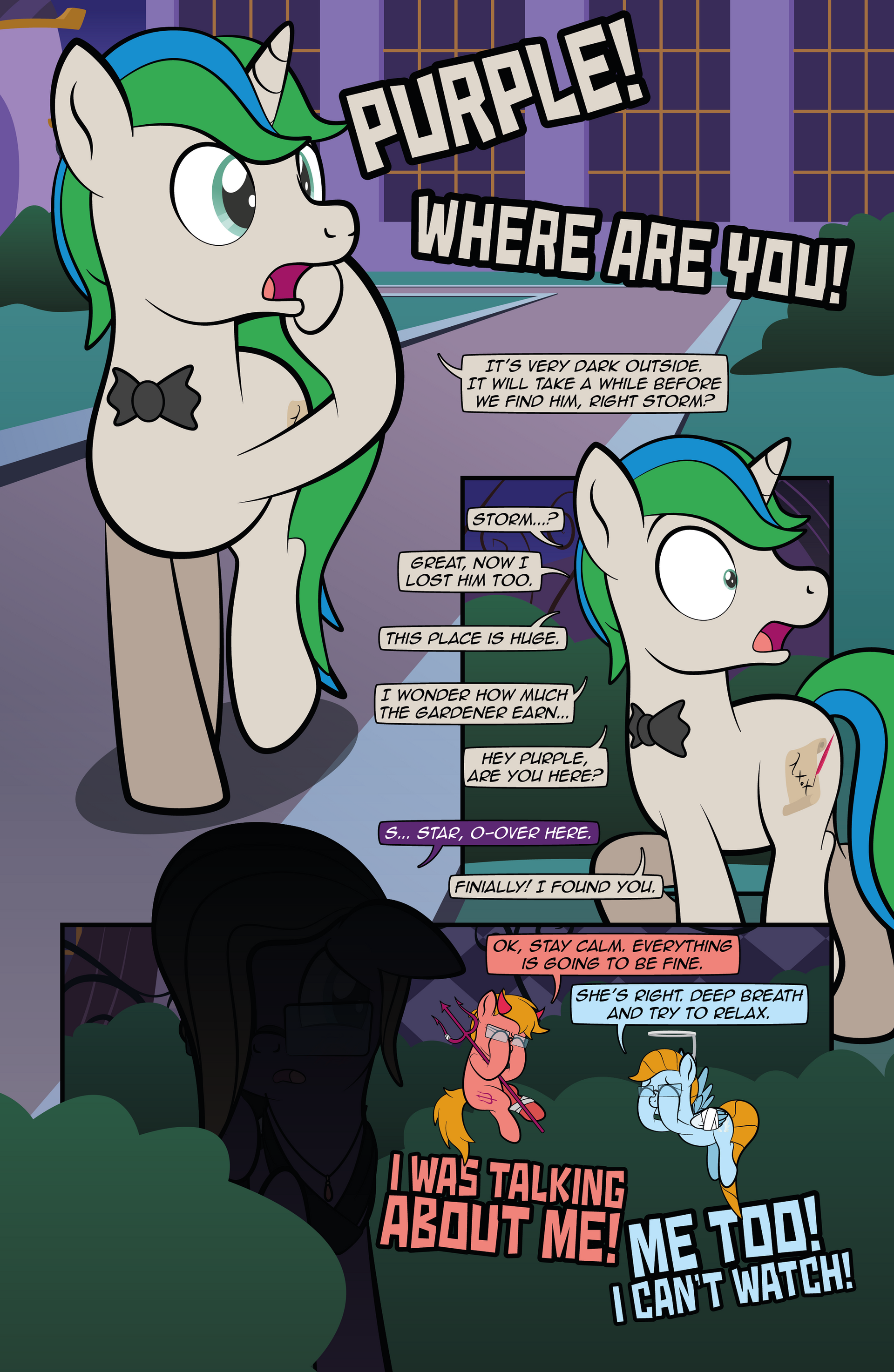 #3580392 - safe, artist:alexdti, oc, oc:aqua lux, oc:purple creativity, oc:star logic, oc:warm ...