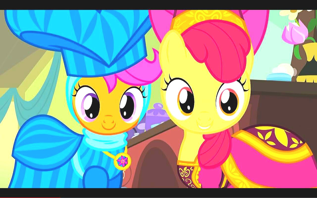 #3580481 - safe, screencap, apple bloom, scootaloo, pony, for whom the ...