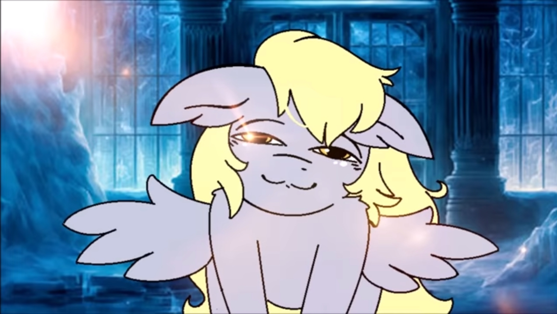 #3580607 - safe, artist:tamers12345, derpy hooves, pegasus, pony, my ...