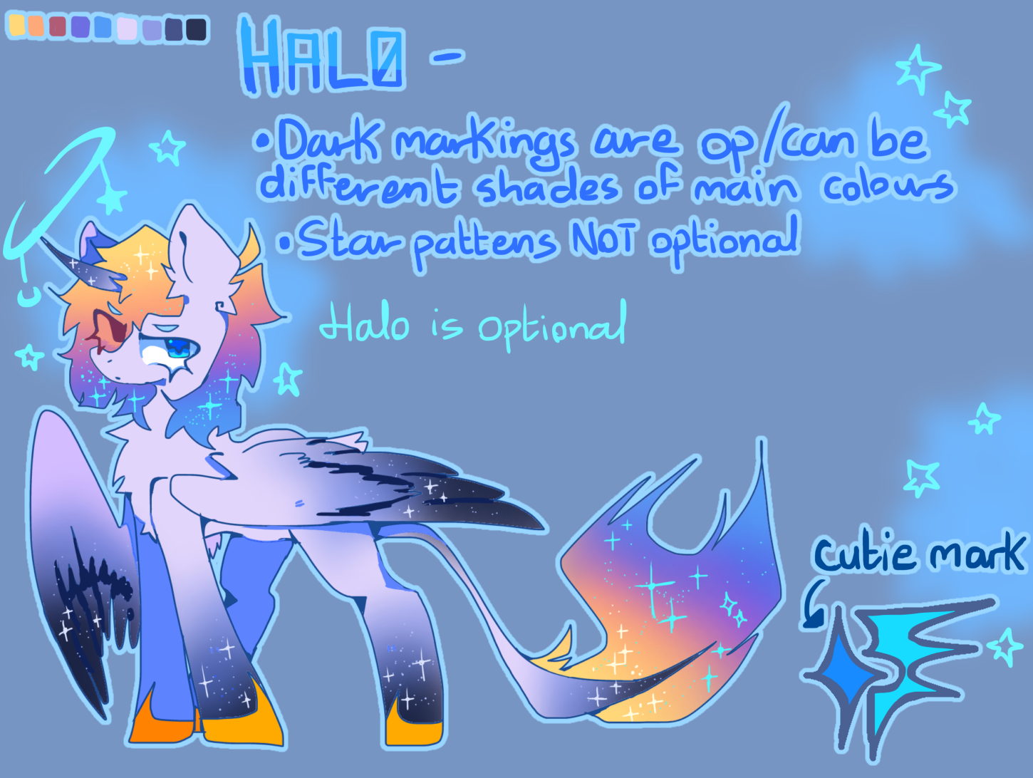 #3580957 - safe, artist:daysoar, oc, oc only, oc:halo, alicorn, pony, alicorn oc, chest fluff ...