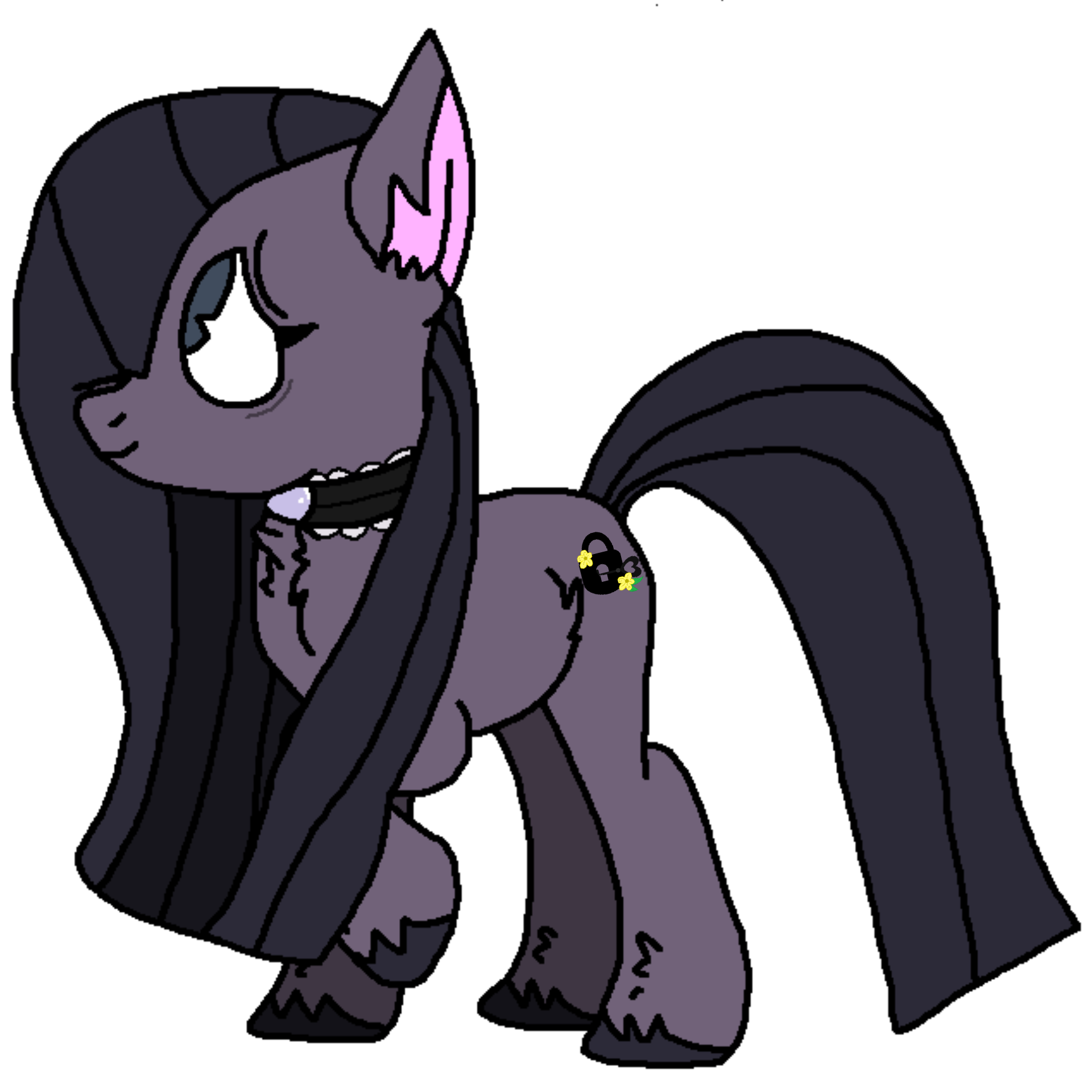 #3581440 - safe, artist:xxduncandonutxx, oc, oc only, oc:minkie pie ...