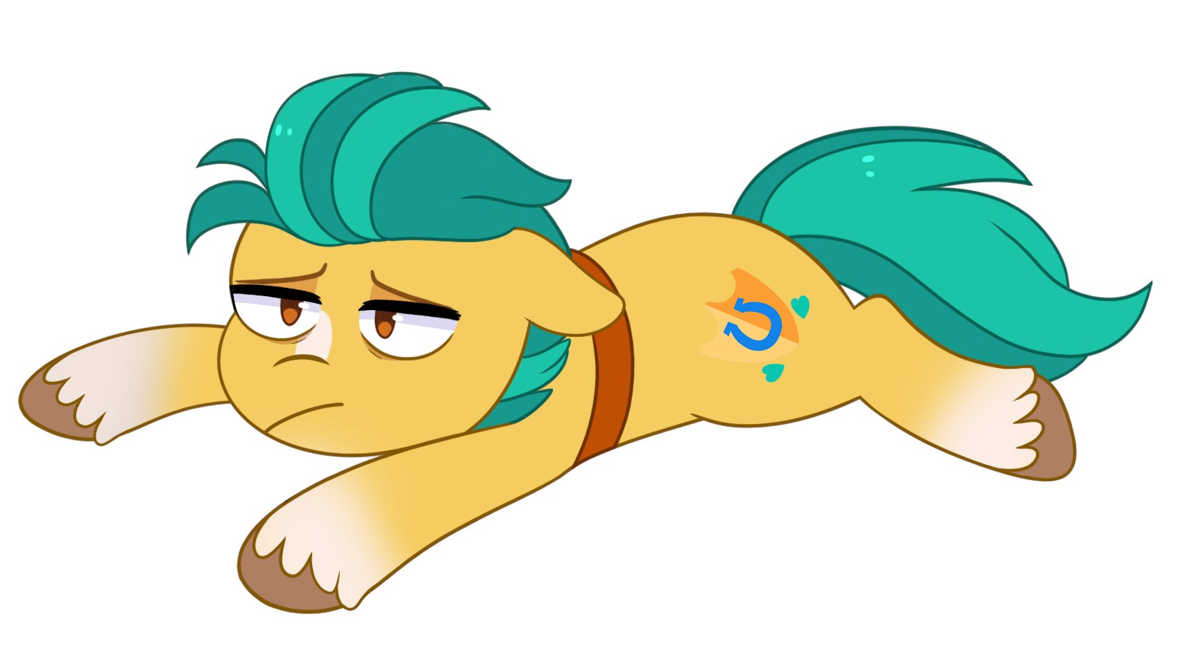 #3581767 - safe, artist:emera33, hitch trailblazer, earth pony, pony ...