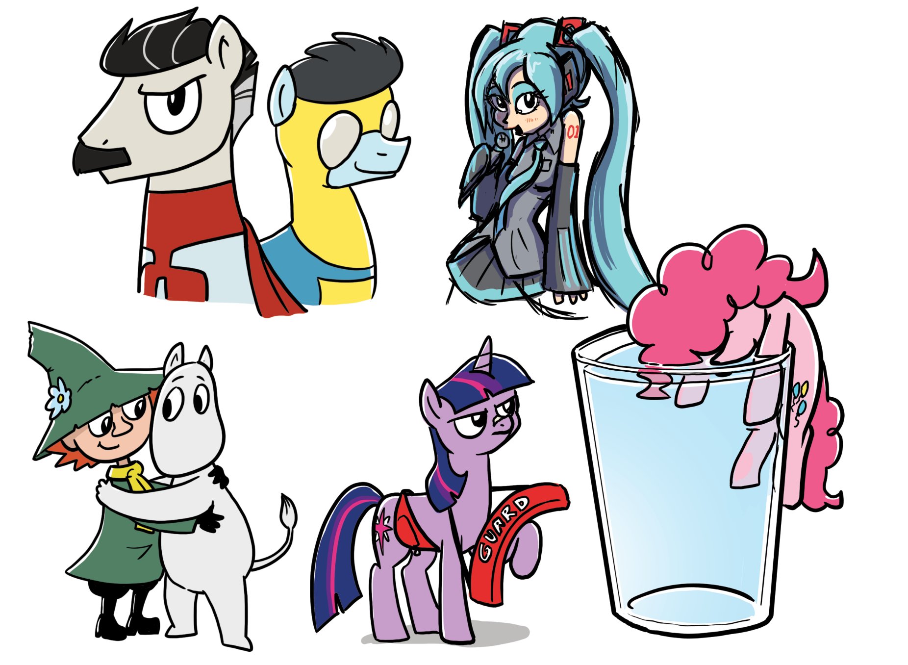 #3582118 - safe, artist:fimflamfilosophy, pinkie pie, twilight sparkle ...