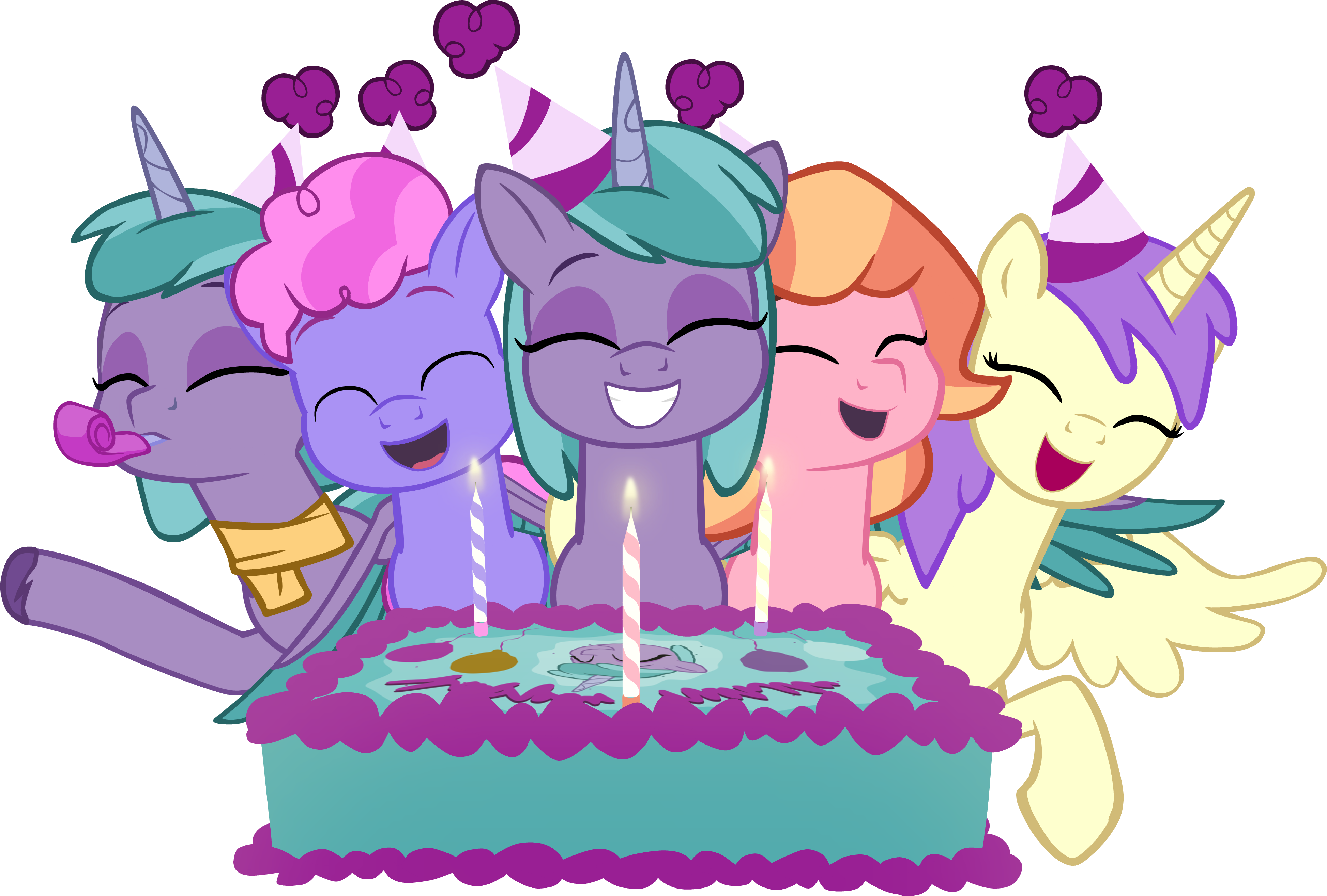#3582620 - safe, artist:equestriaexploration, alula, periwinkle pi ...