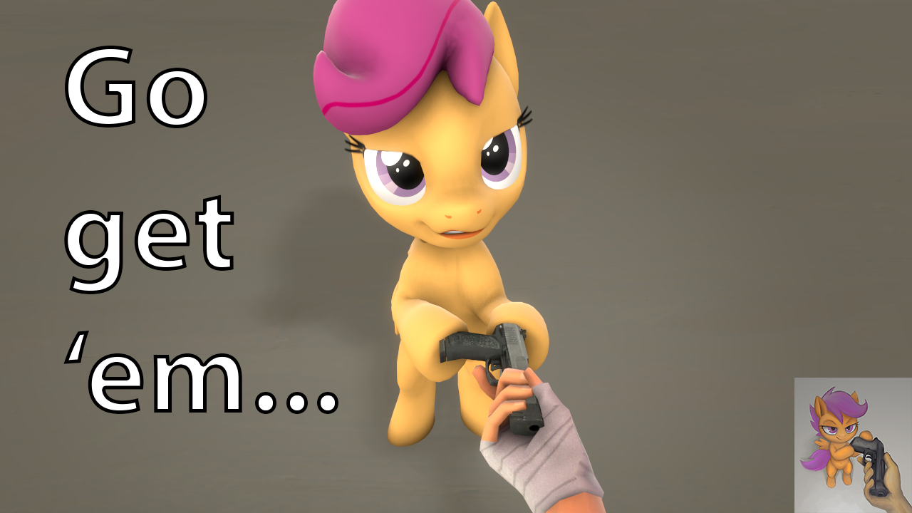 #3602626 - safe, artist:official_bon_bon, scootaloo, pegasus, pony ...