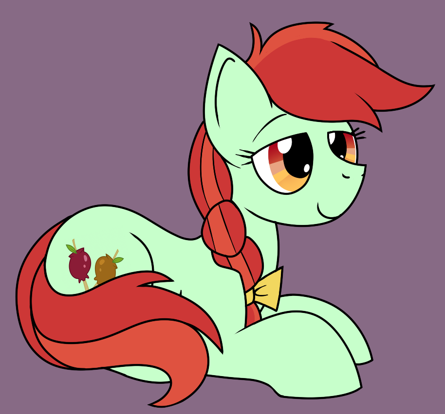 #3603146 - safe, artist:craftedburb, candy apples, earth pony, pony, g4 ...