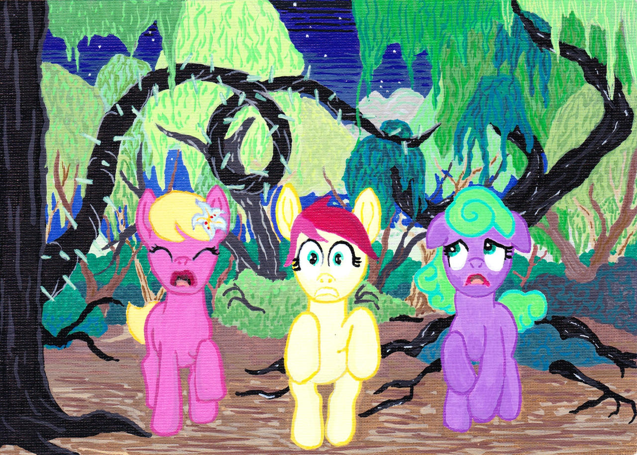 #3603430 - safe, artist:malte279, daisy, lily valley, roseluck, g4 ...