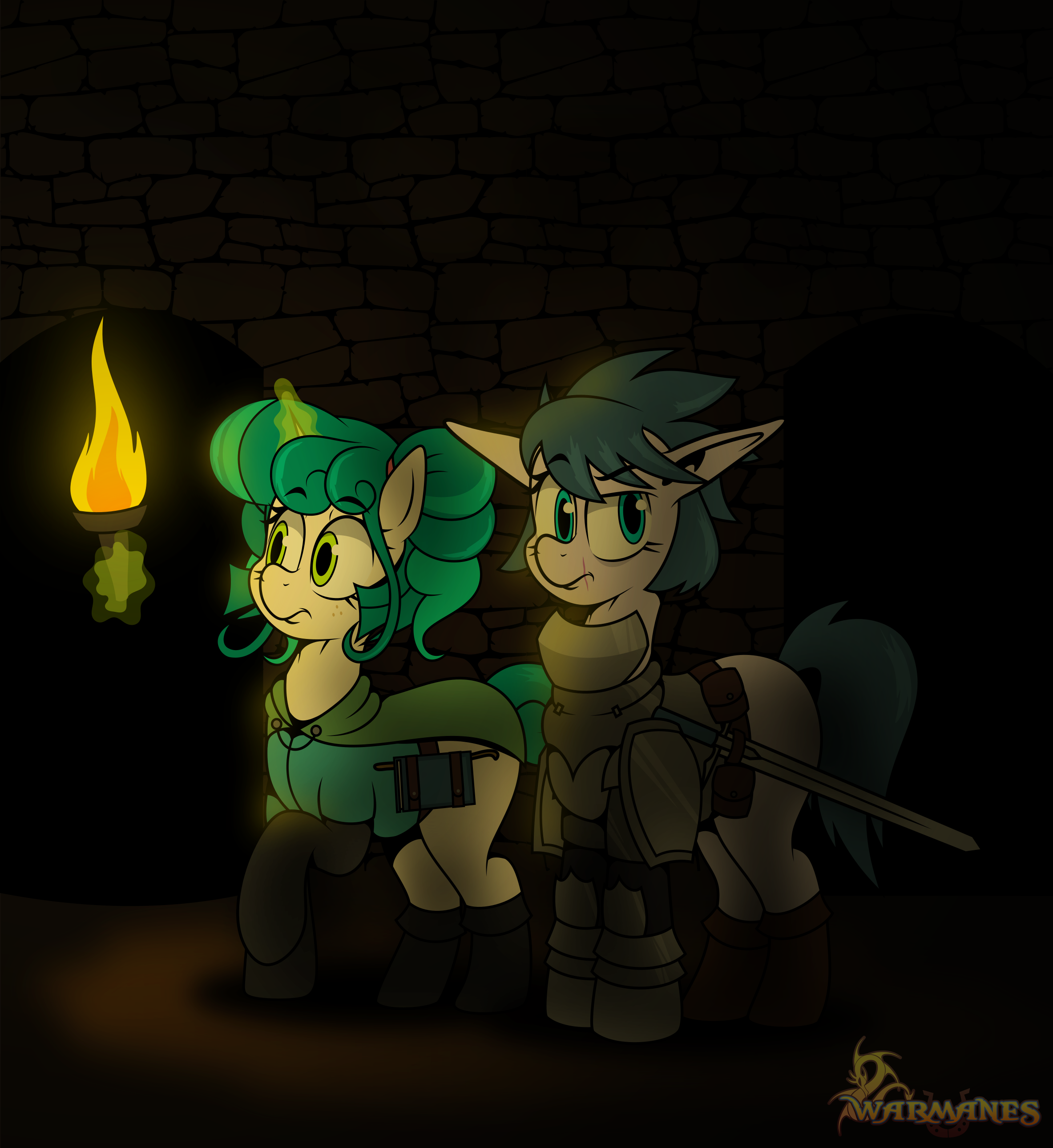 #3604518 - safe, artist:isaac_pony, oc, oc only, elf, elf pony ...