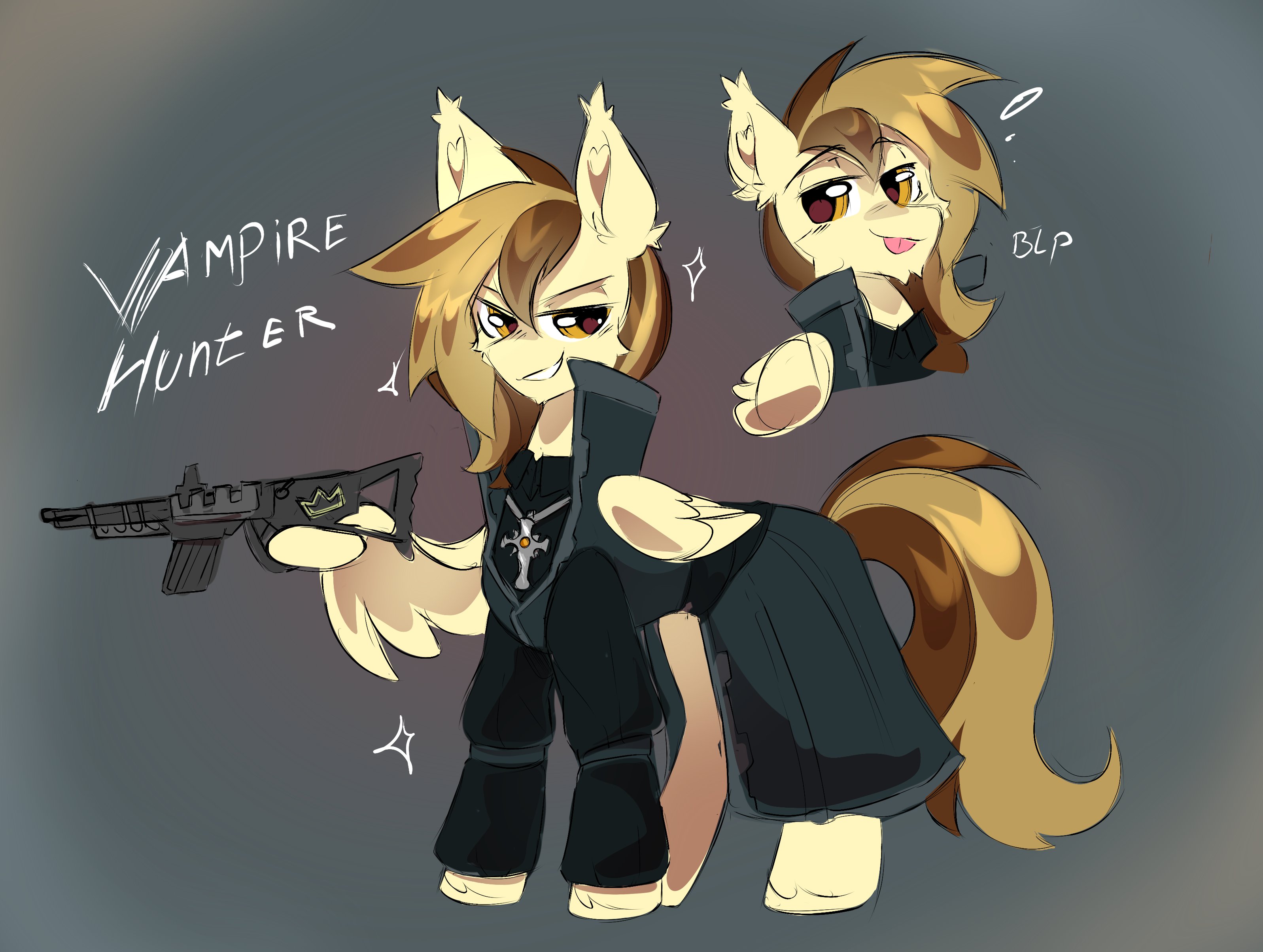 #3604907 - safe, artist:star-theft, oc, oc only, oc:prince whateverer, pegasus, pony, :p, bust ...