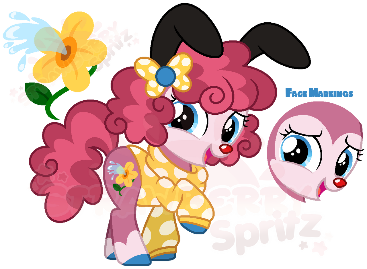 #3605759 - safe, artist:strawberry-spritz, oc, oc only, oc:polka dot, earth pony, pony, bunny ...