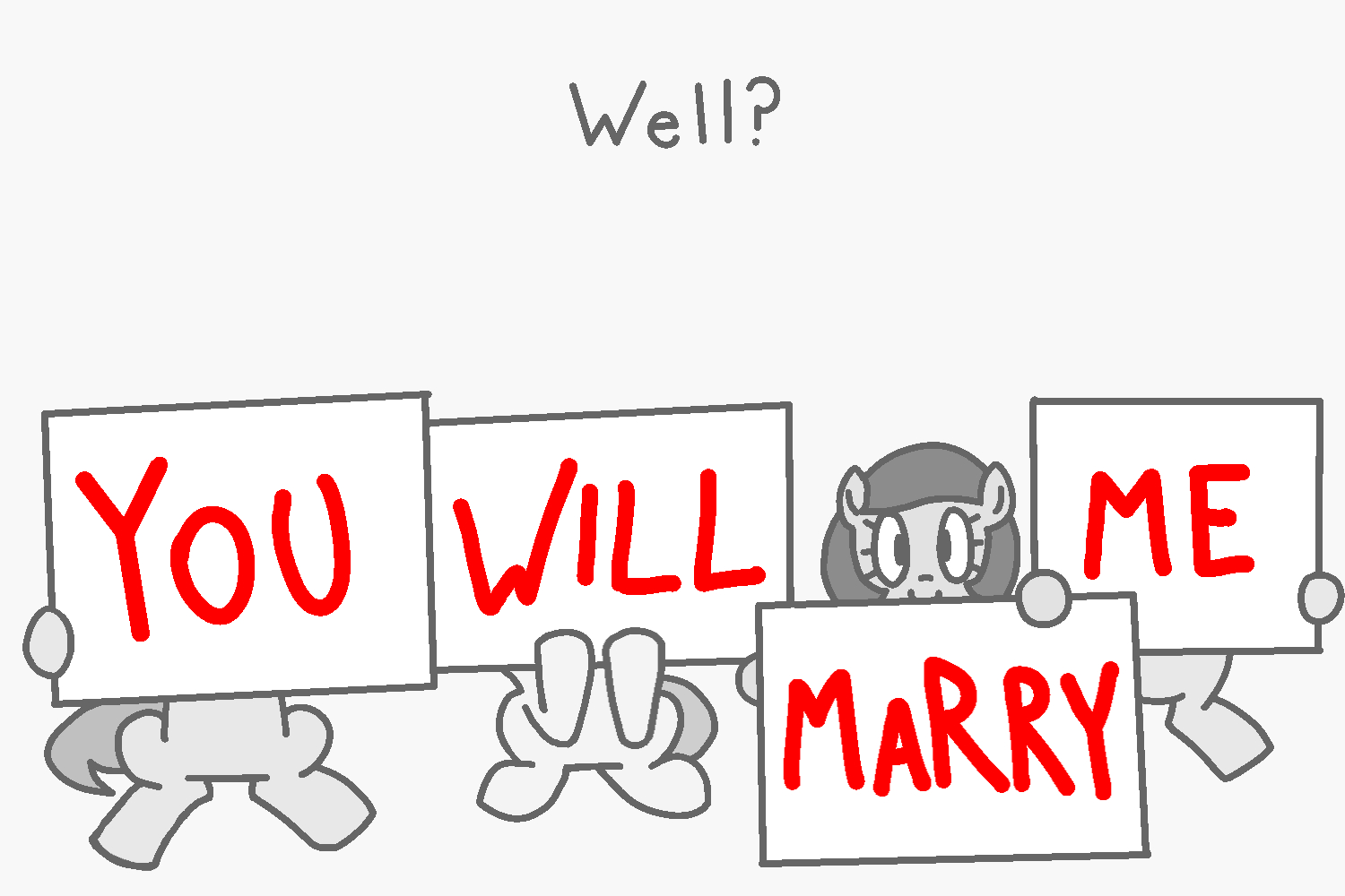 #3606398 - safe, artist:kid wizard, pony, drawthread, female, group ...