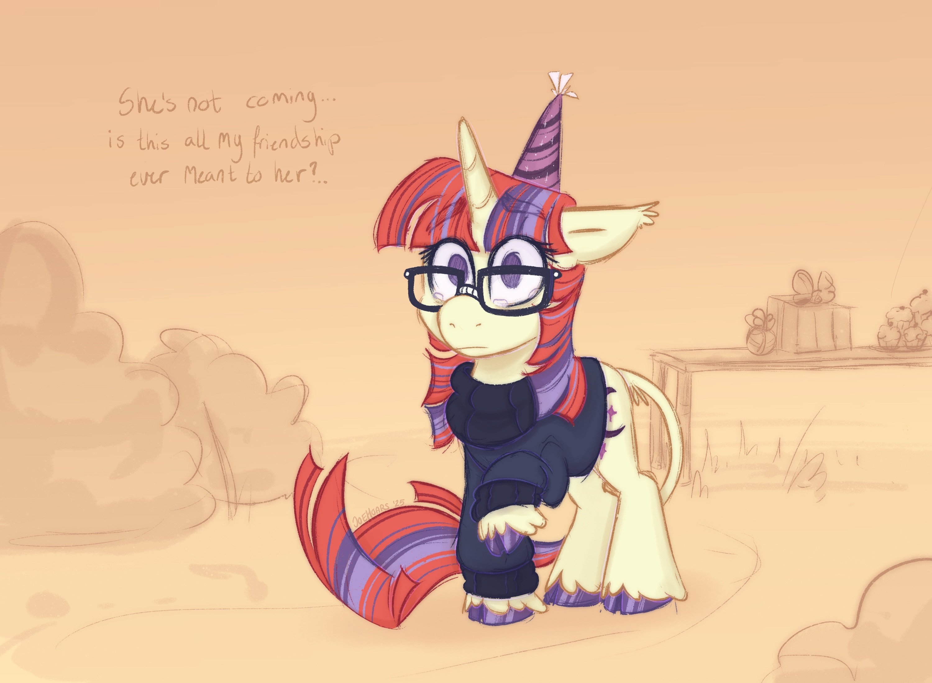 #3606548 - safe, artist:sinnocturnal, moondancer, classical unicorn ...