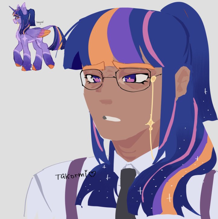 #3607892 - safe, artist:takormi, twilight sparkle, alicorn, human, pony ...