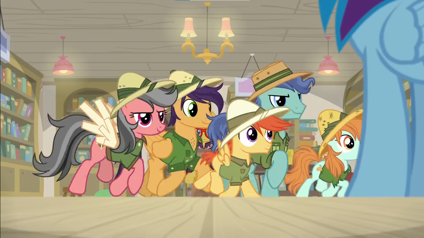 #3608005 - safe, screencap, a.k. yearling, compass course, daring do ...