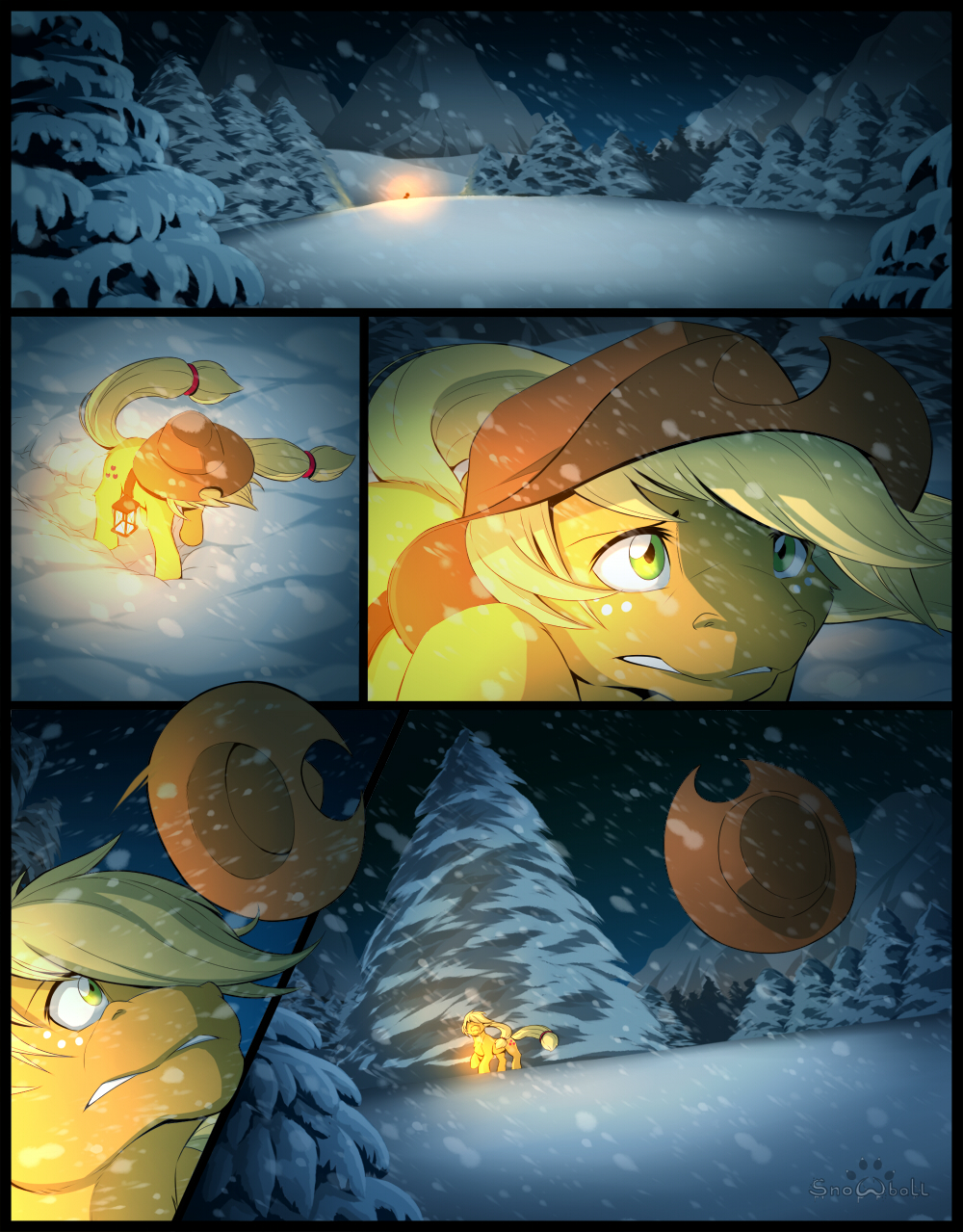 #3608109 - safe, artist:s2-freak, applejack, earth pony, pony, comic ...