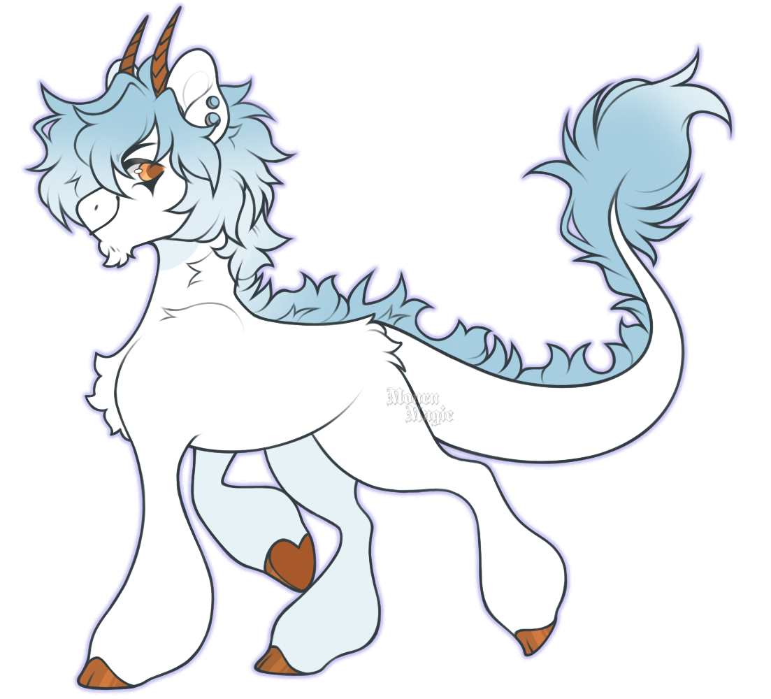 #3610454 - safe, artist:mournmagic, oc, oc only, hybrid, pony, ponysona ...