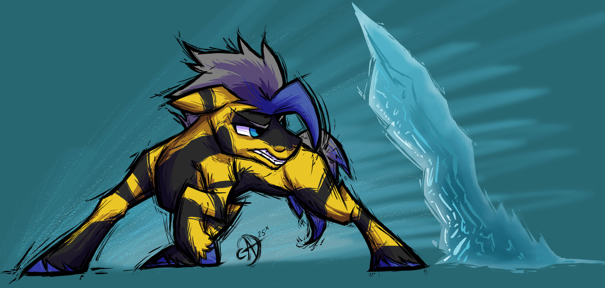 #3613671 - safe, artist:kangatooth, oc, oc only, oc:cole (kangatooth ...