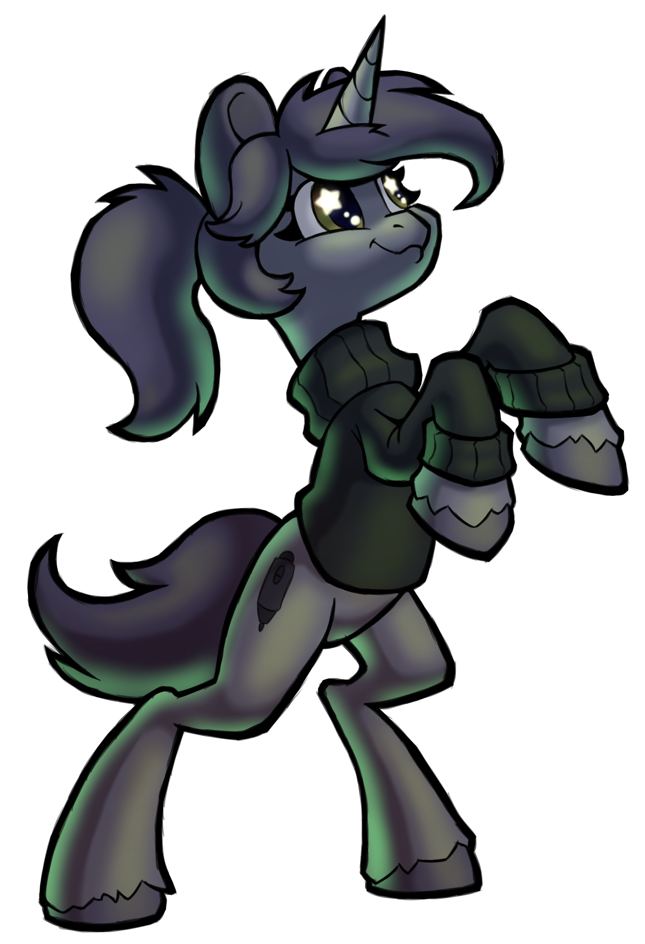 #3614296 - safe, artist:black-nocturne, oc, oc only, oc:kate, pony ...