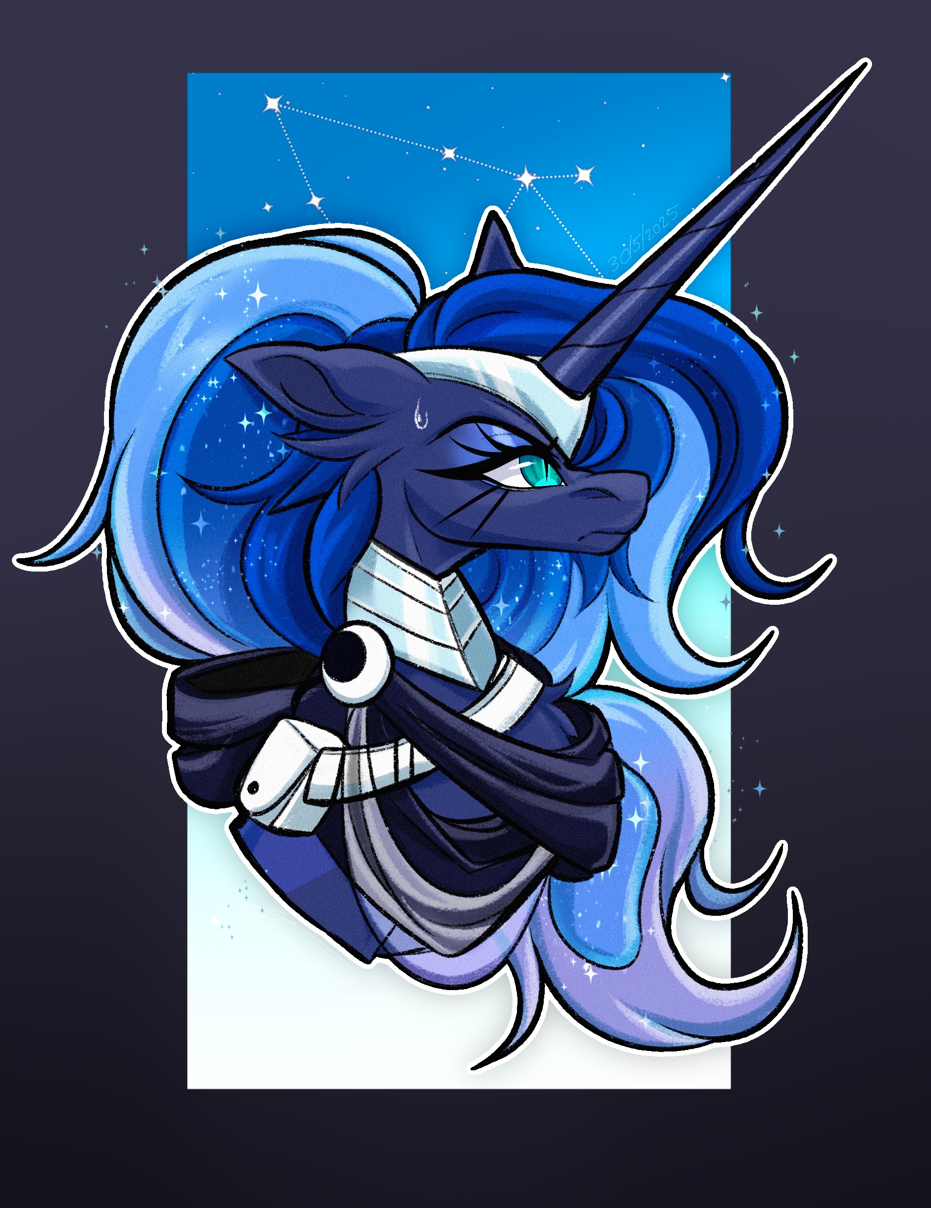 #3614861 - safe, artist:inspiredpixels, princess luna, alicorn, pony ...