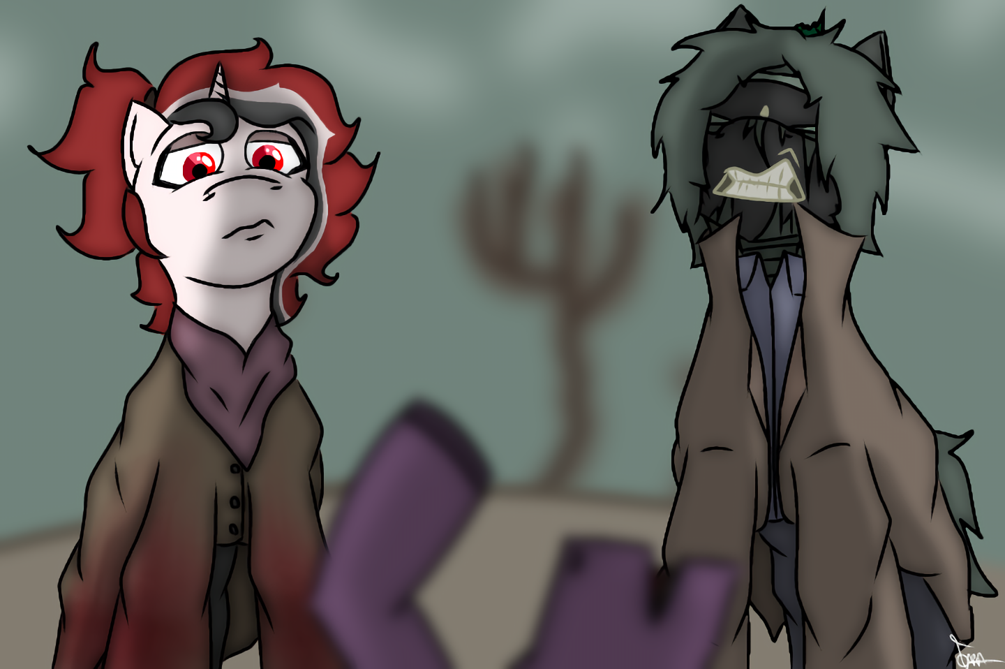 #3599566 - grotesque, artist:thomas.senko, oc, oc:red rocket, oc:thomas ...