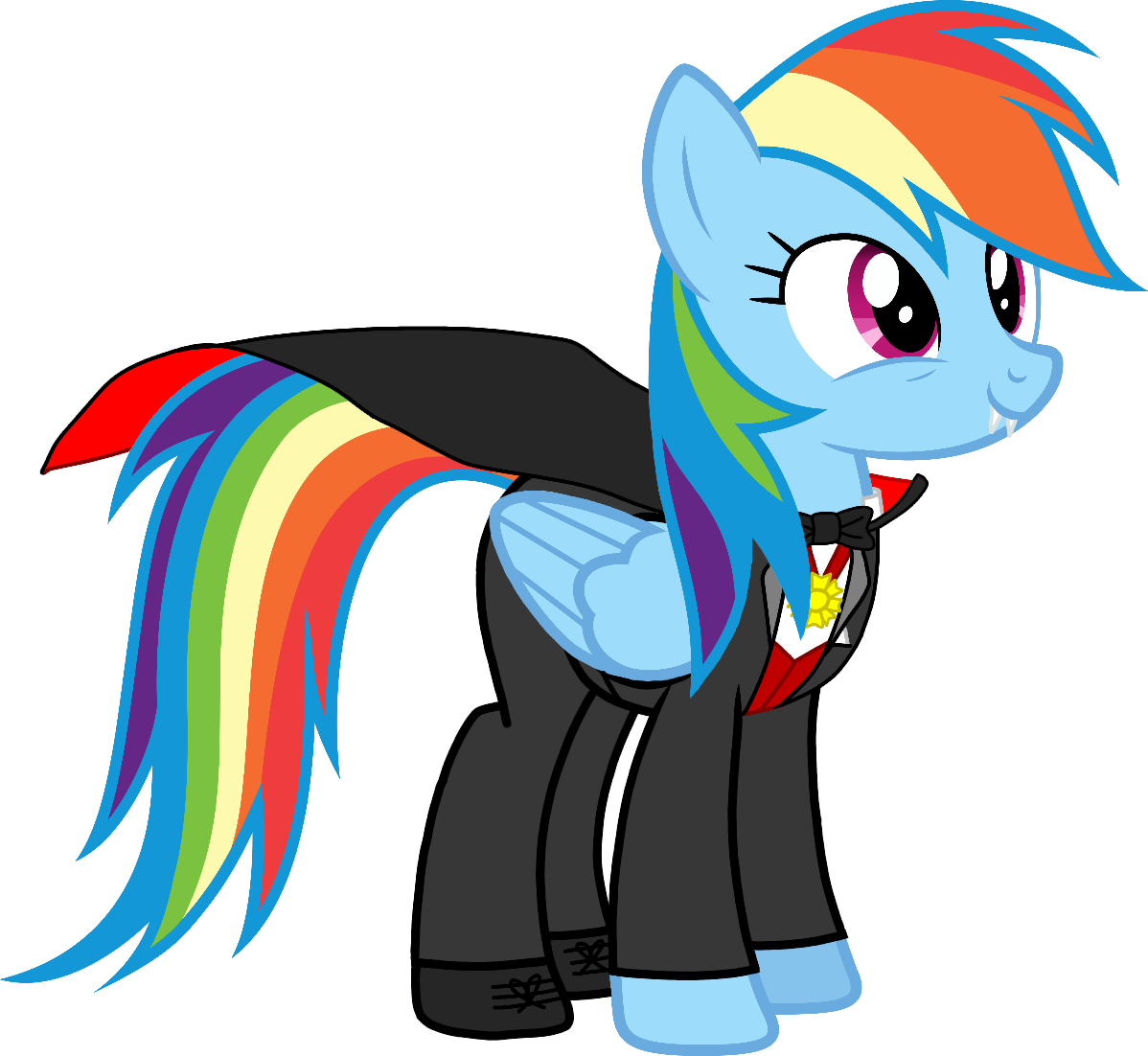 #3600001 - safe, artist:tylerajohnson352, rainbow dash, pegasus, pony ...