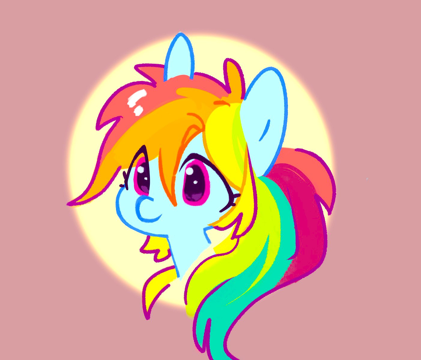 #3600761 - safe, artist:buff_fluttershy, rainbow dash, pegasus, pony ...