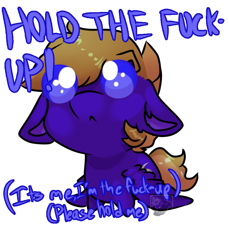 #3601178 - safe, artist:fluffyghost, oc, oc only, oc:wing front, pegasus, pony, blue eyes, brown ...