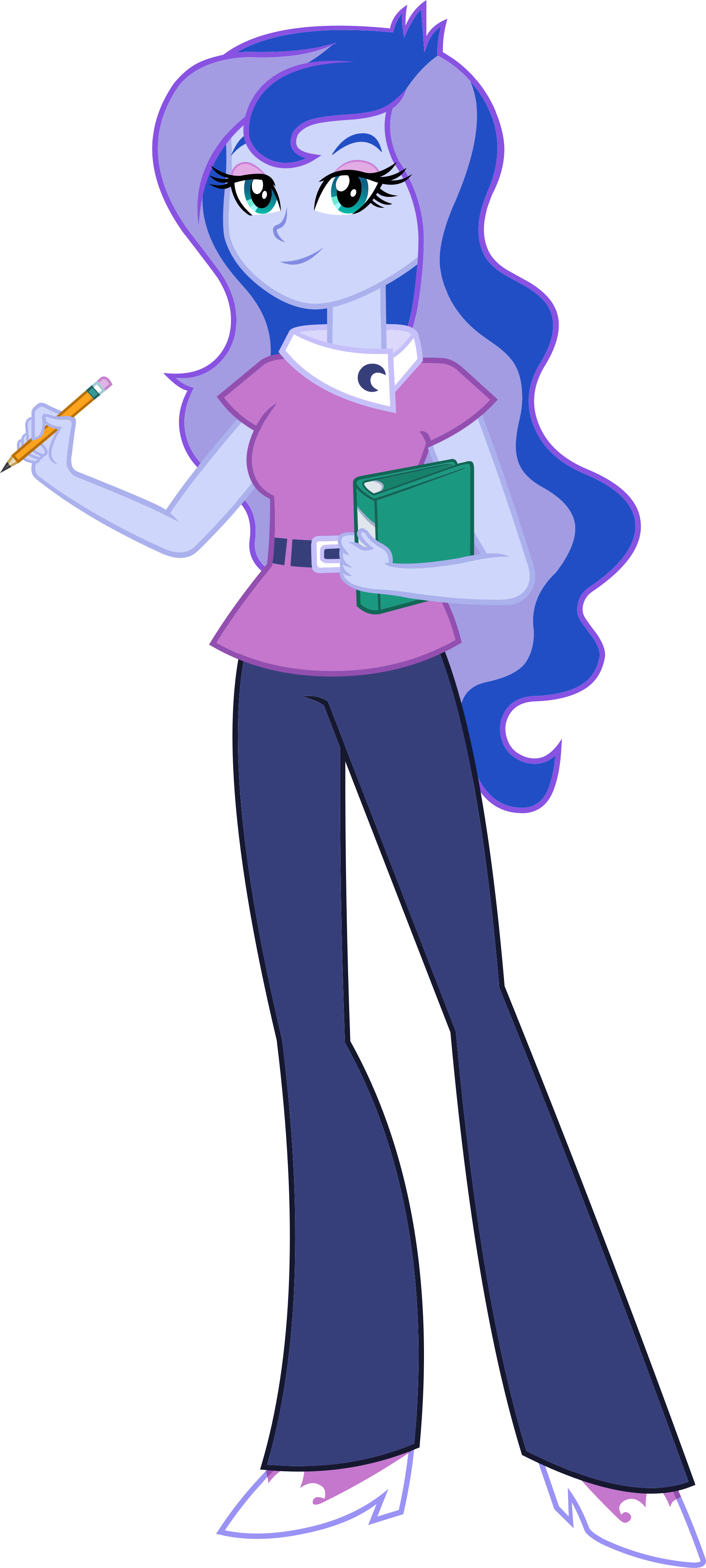 #3601335 - safe, princess luna, vice principal luna, human, equestria ...